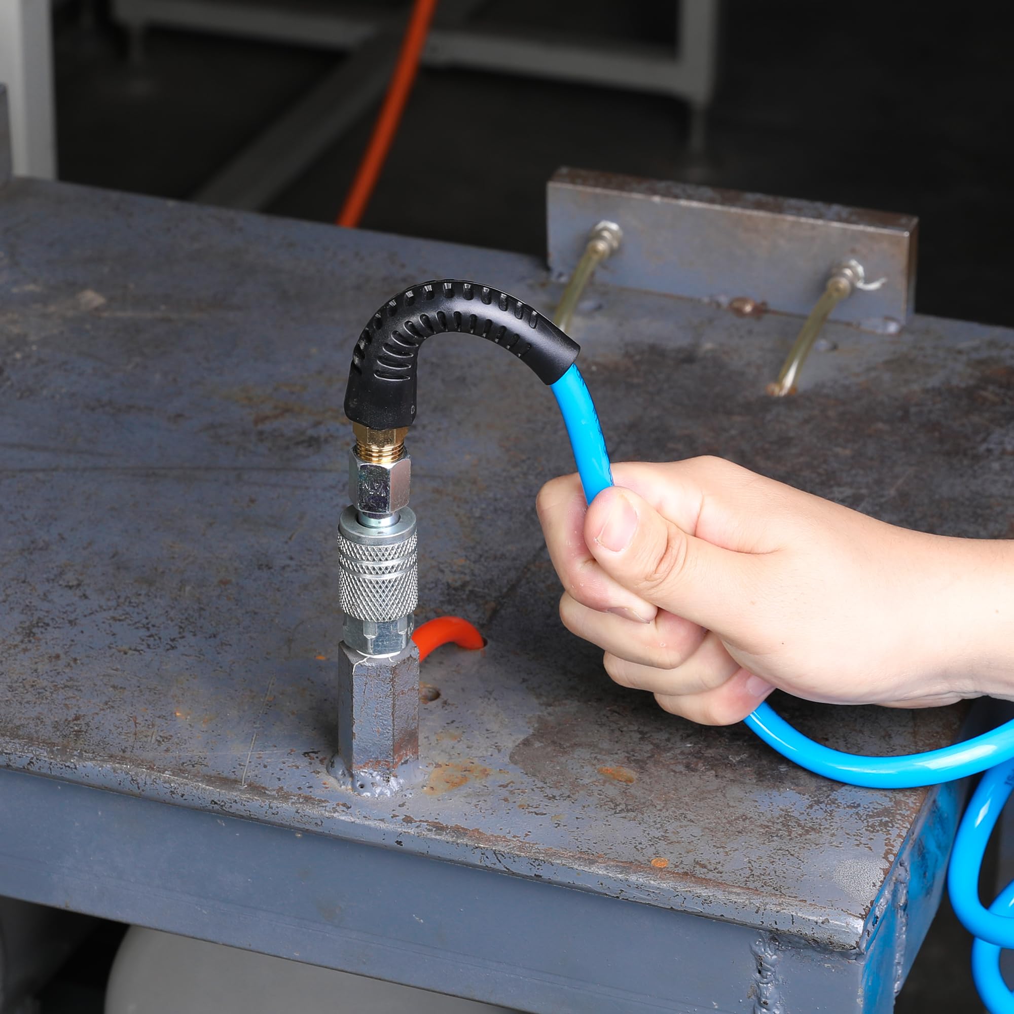 Snapklik.com : WYNNsky 1/4 25 FT Recoil Air Hose, Polyurethane Coiled ...