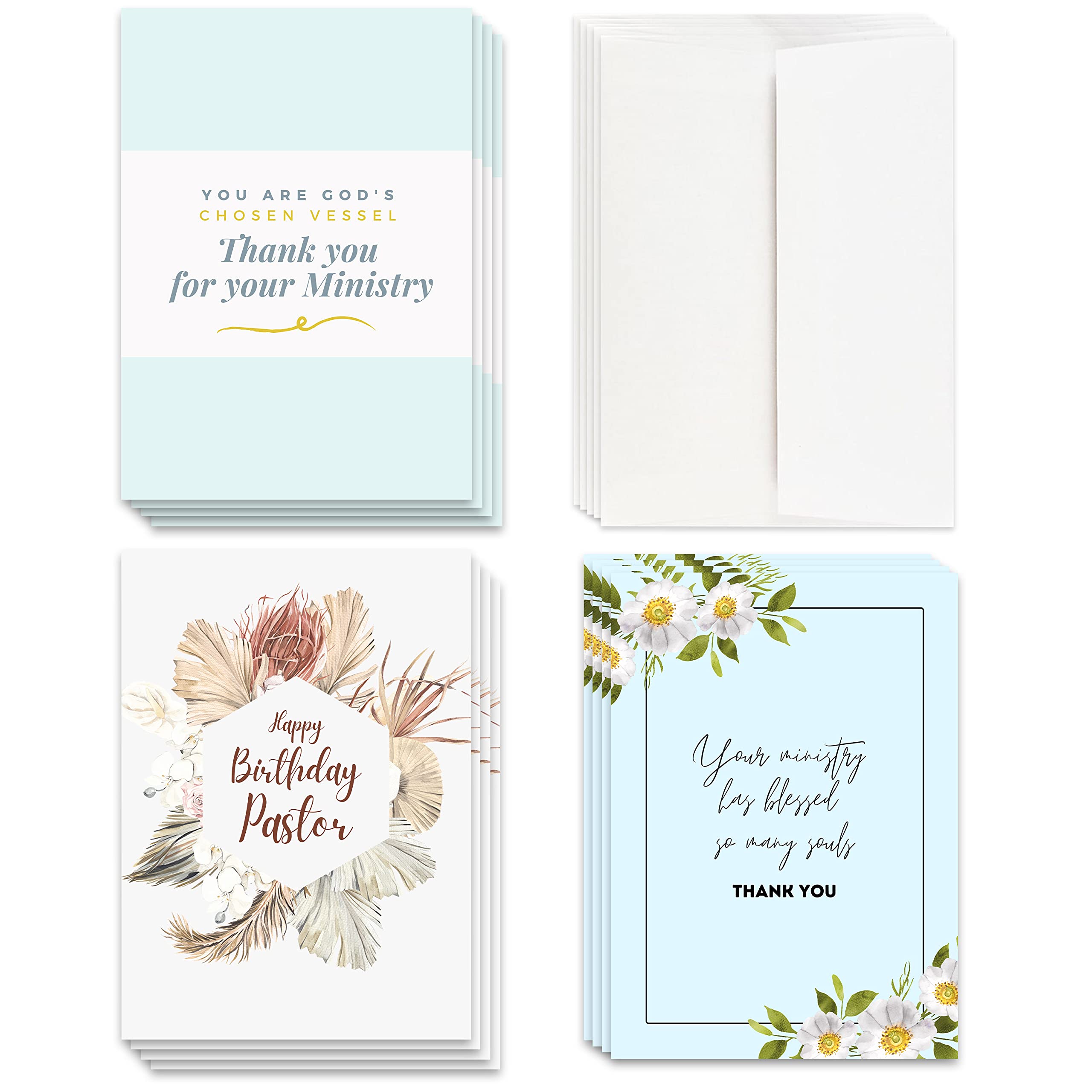 Amazon.com : Simply Uncaged Christian Gifts Ministry Appreciation Card ...