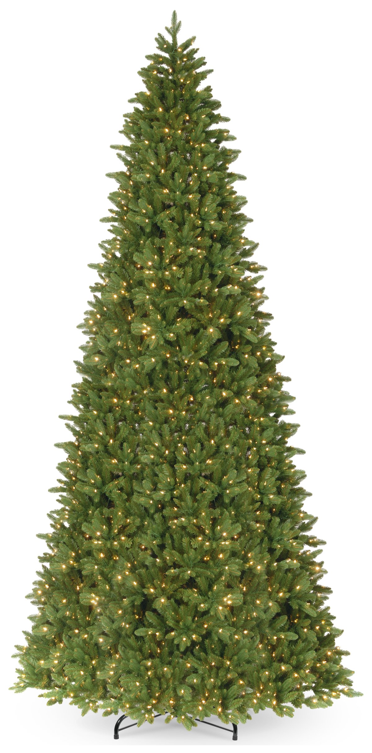 National Tree Company 'Feel Real' Pre-lit Artificial Christmas Tree ...