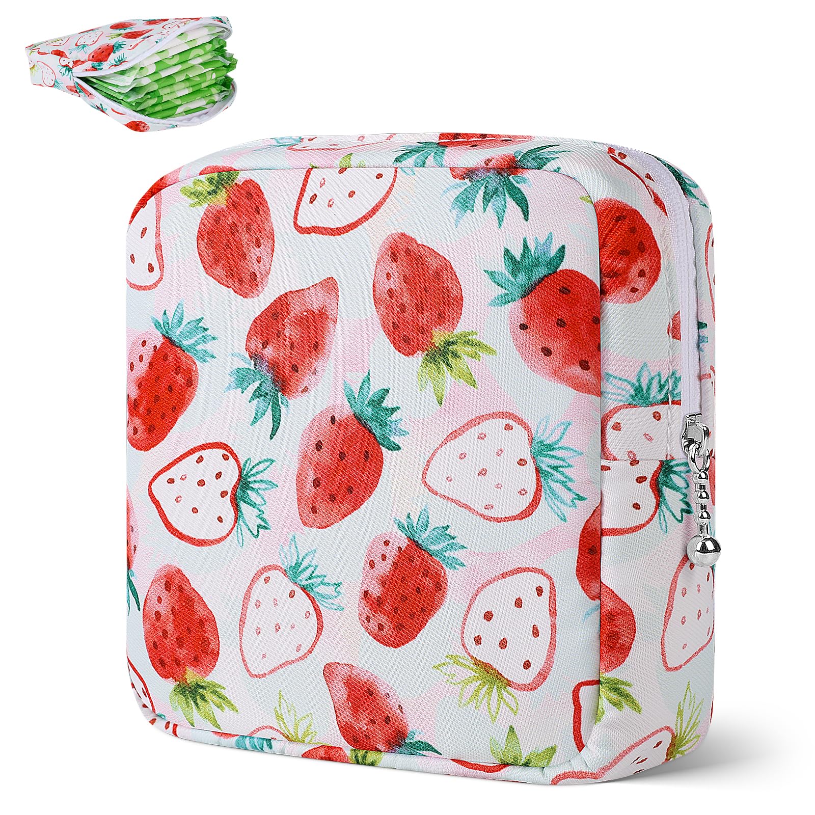 Amazon.com: Desing Wish Sanitary Pad Storage Bag Portable Period Bag ...