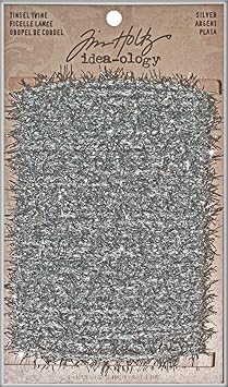 Amazon.com: Tinsel Twine by Tim Holtz Idea-ology, 6 Yards, Polyester ...