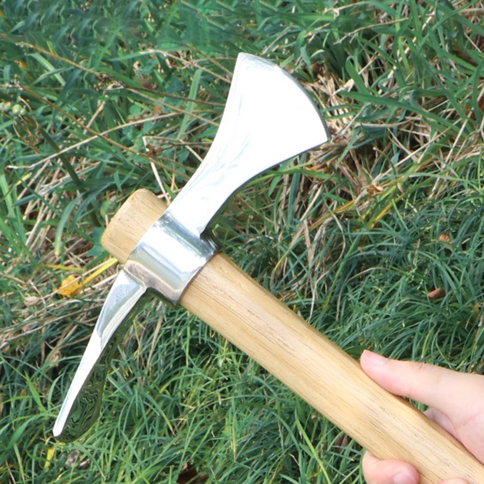 Haliaeet Pick Axe, Stainless Steel Stirrup Hoe, Action Hoe For Weeding ...