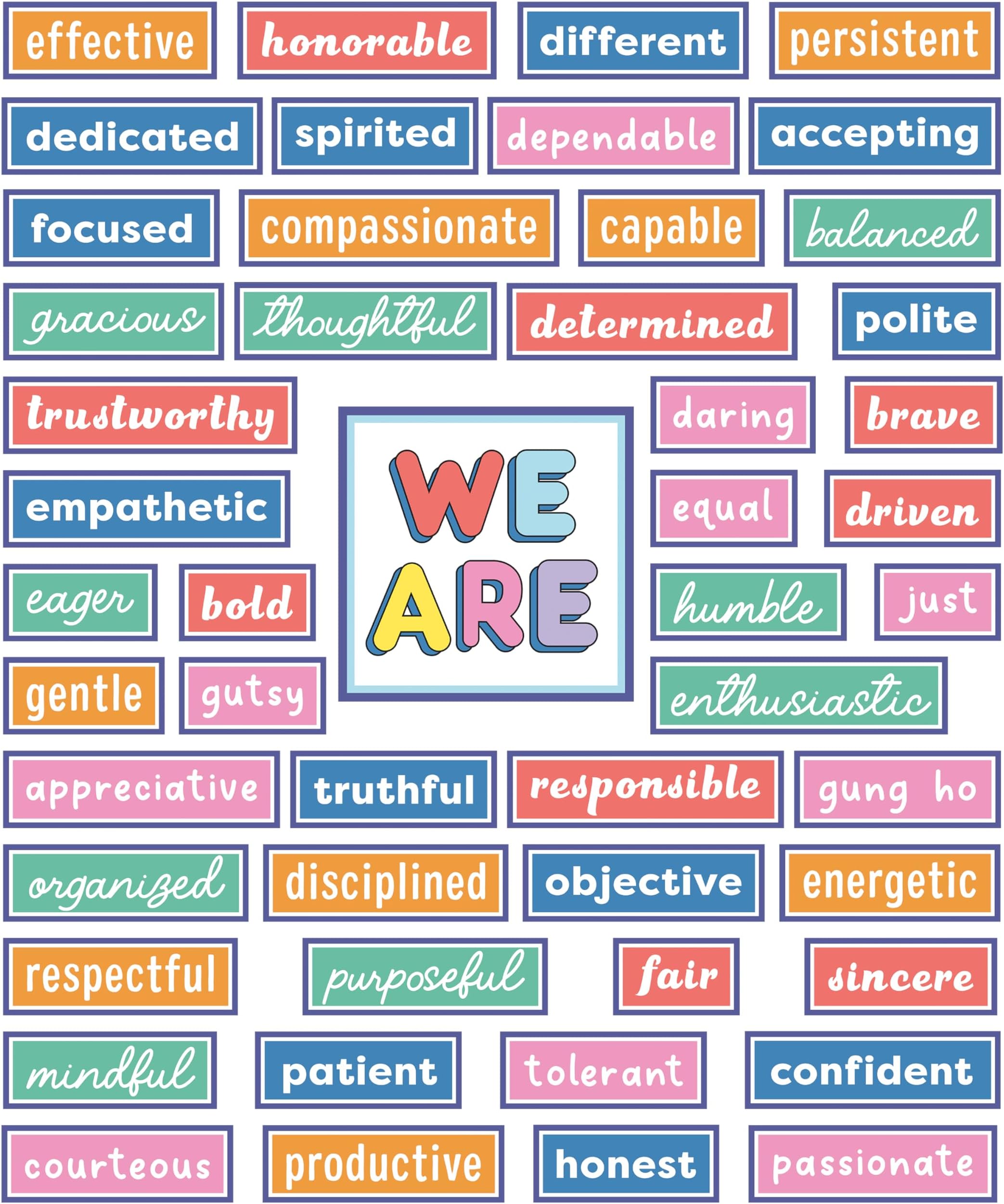 Amazon.com: 65 Pcs 80s Back to School Classroom School Supplies Welcome ...