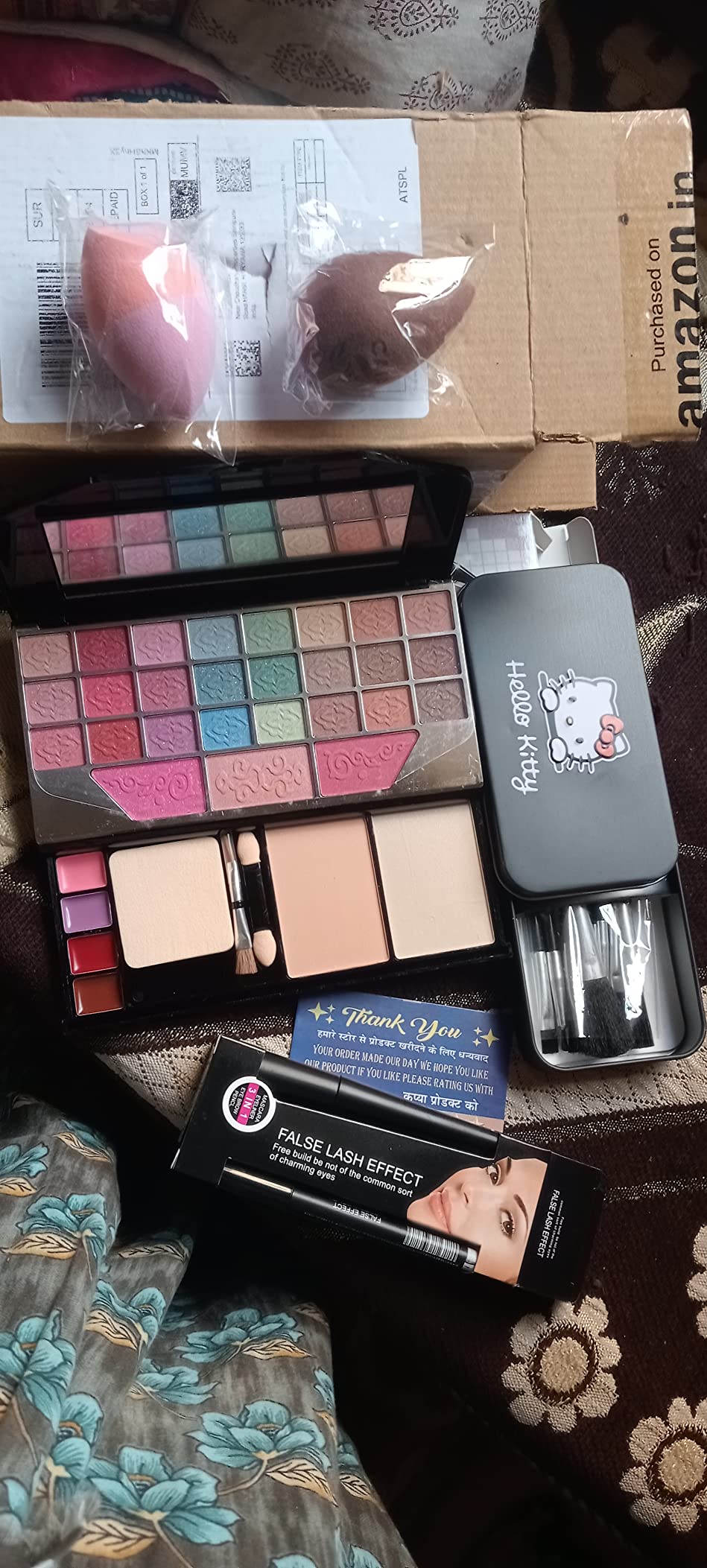 Tayan Fashion Multicolor Makeup Kit for Girls Women's | Pro Ultra 7pcs ...