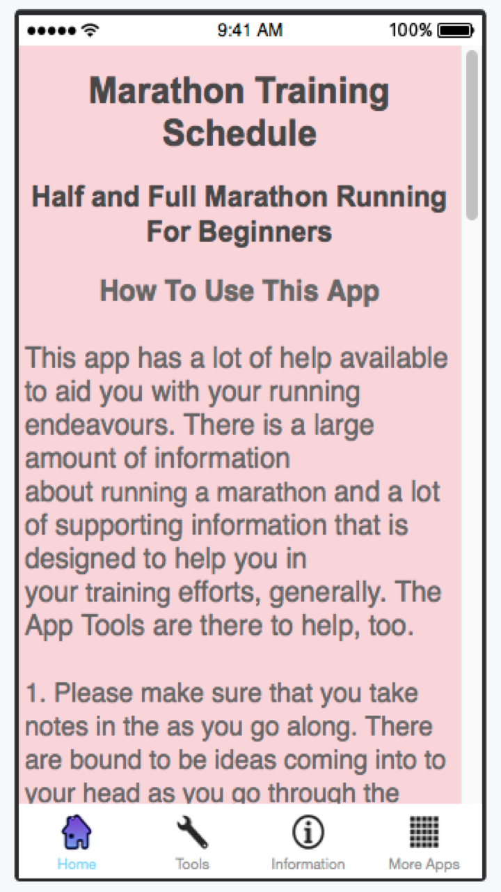 Marathon Training Schedule - Half and Full Marathon Running For ...