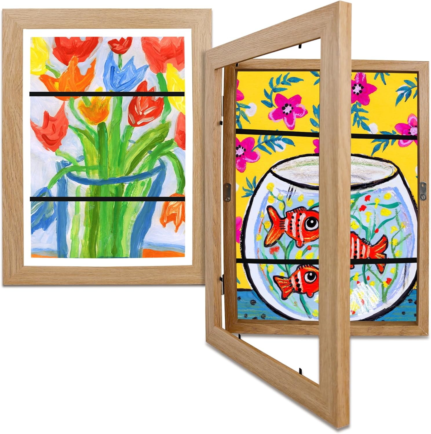 Amazon.com - guofa Kids Artwork Frames Changeable, 8.4x11.9'' Picture ...