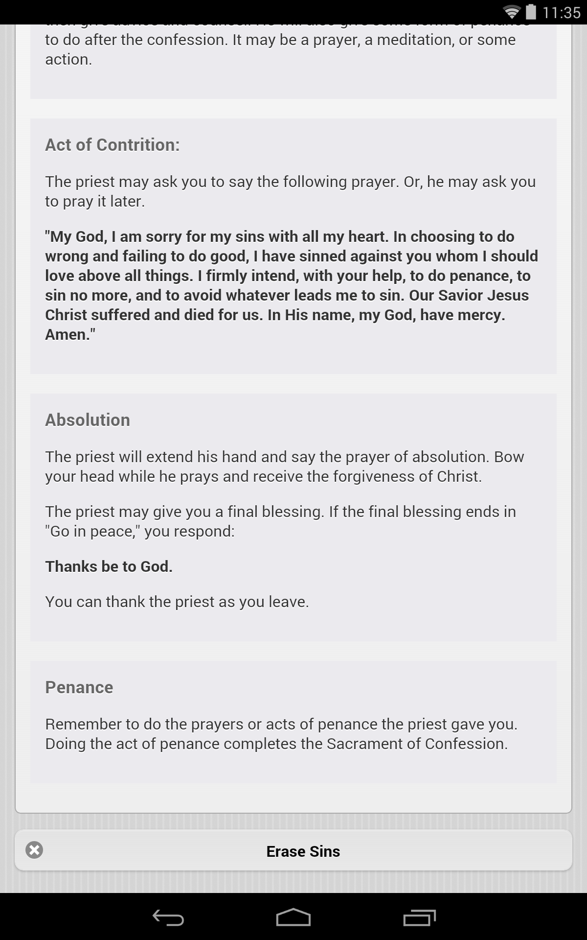 Confession App: Catholic - App on Amazon Appstore
