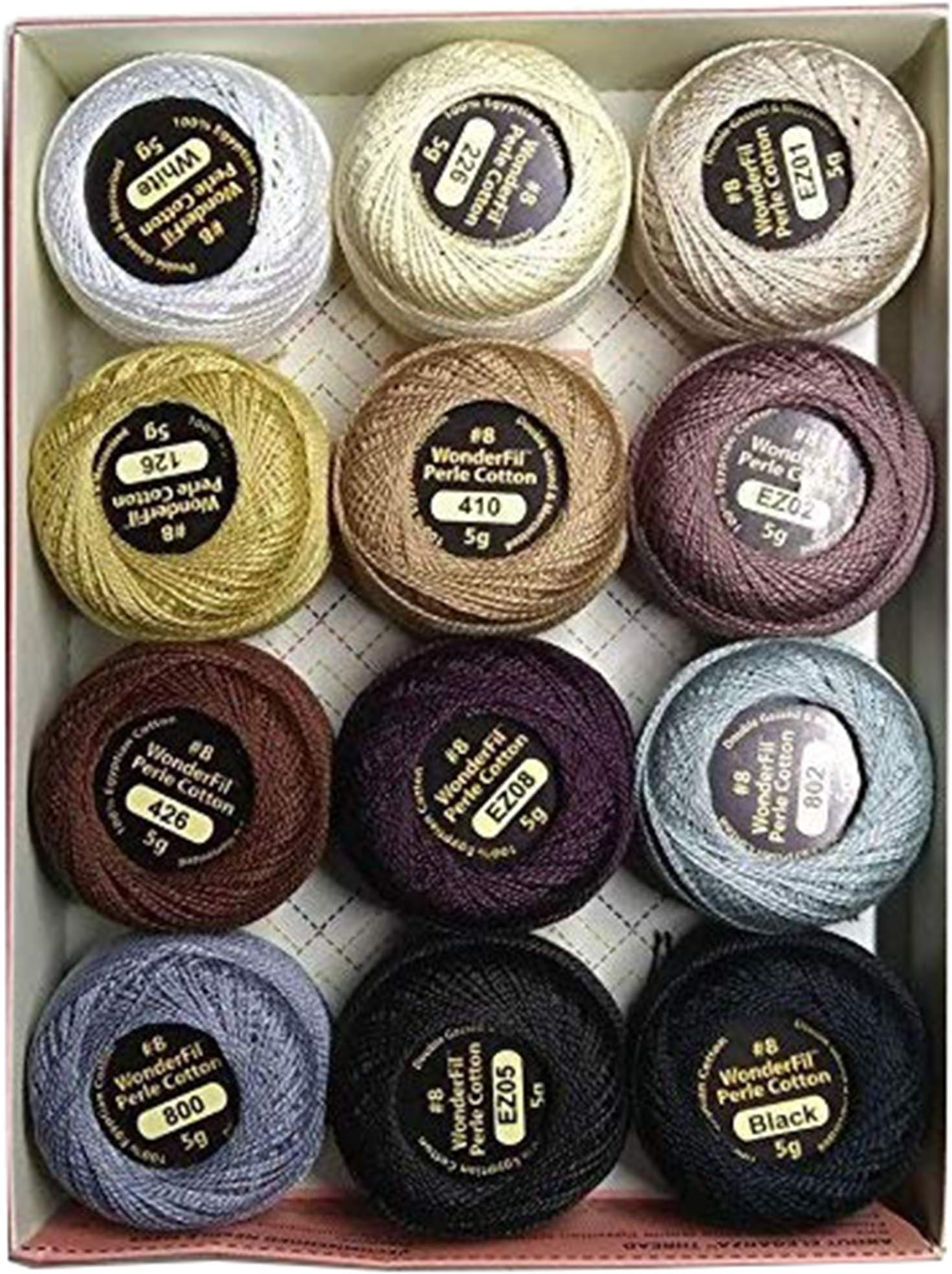 Amazon.com: Valdani Thread 3 Strand Floss Collection. Carried Away ...