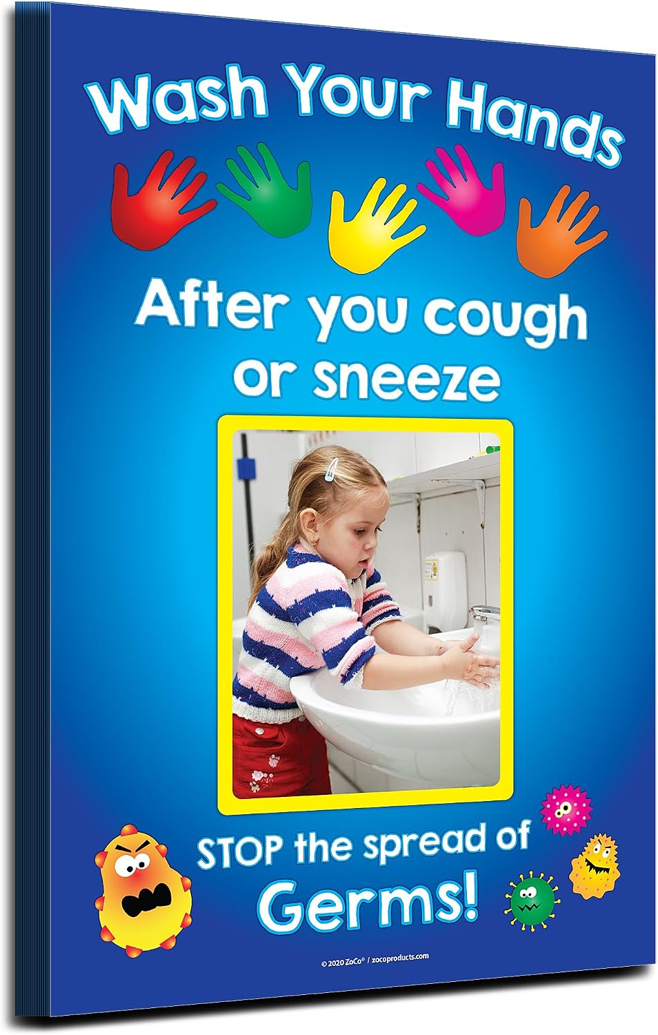 Amazon.com: Safety Magnets Hand Washing Posters for Kids (20 Pack) – 12 ...