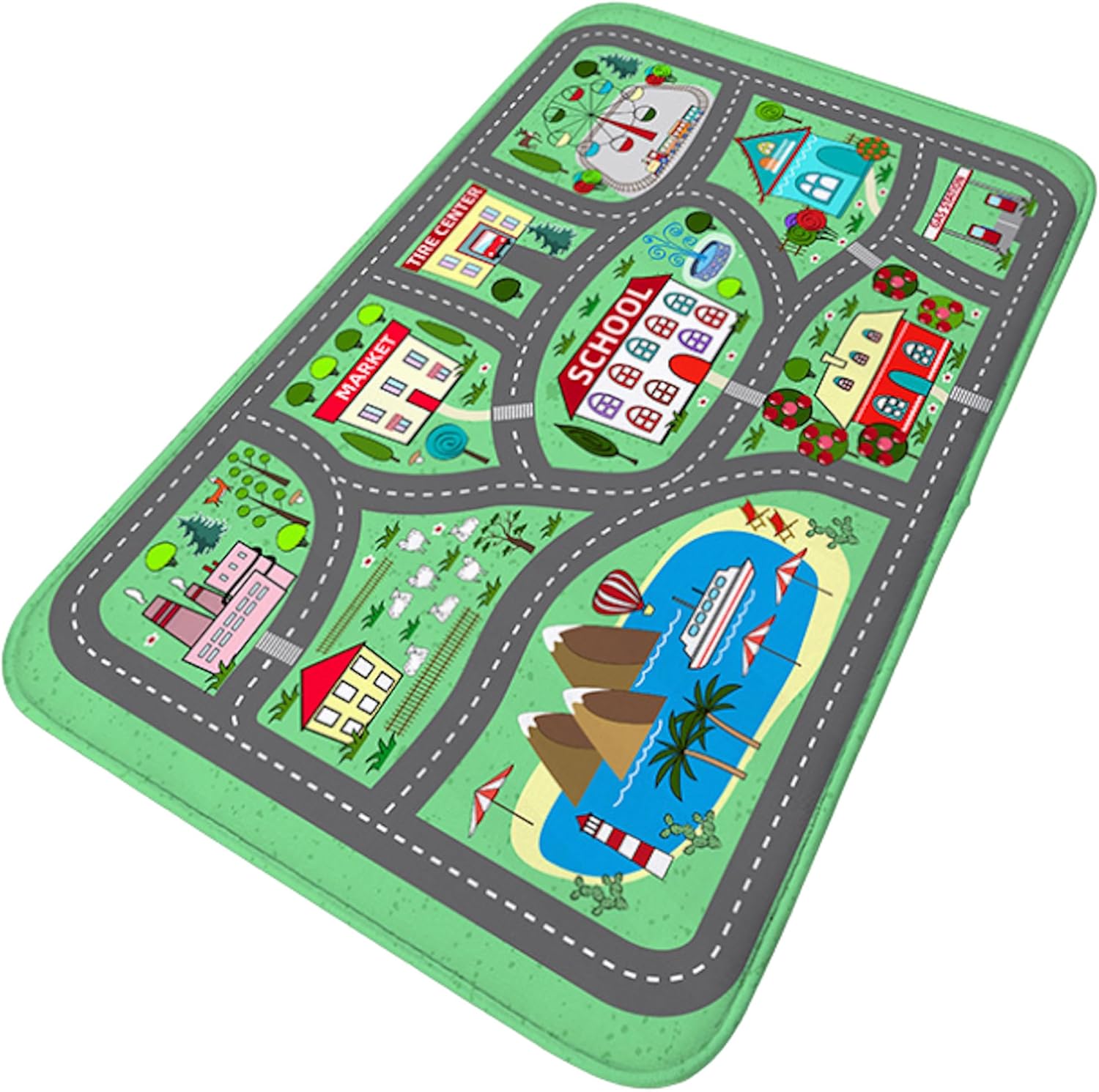 Tiny Footprints Kids Interactive Play Mat for Boys Girls Children ...