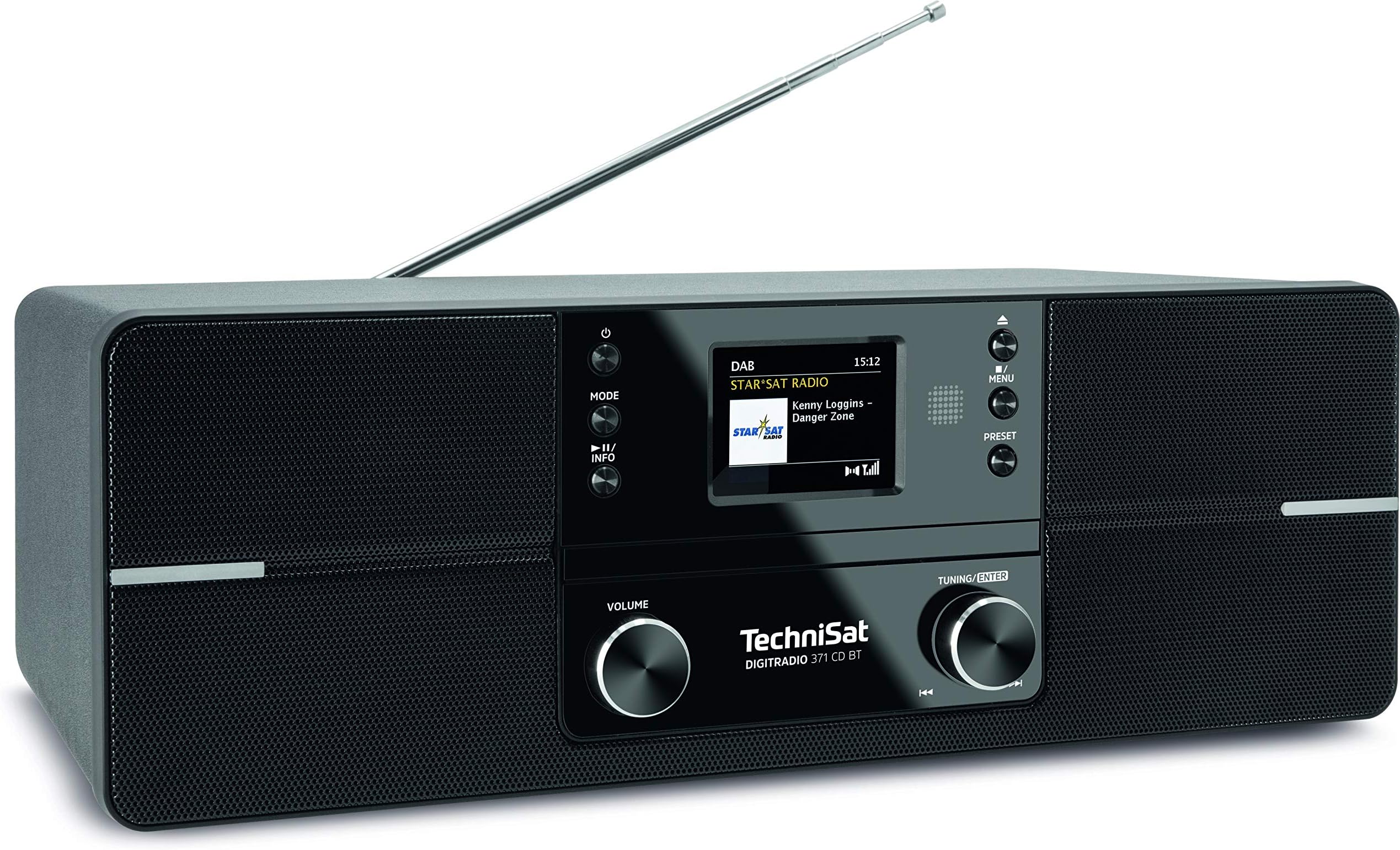 TechniSat DIGITRADIO 371 CD BT Stereo Digital Radio (DAB+, FM, CD ...