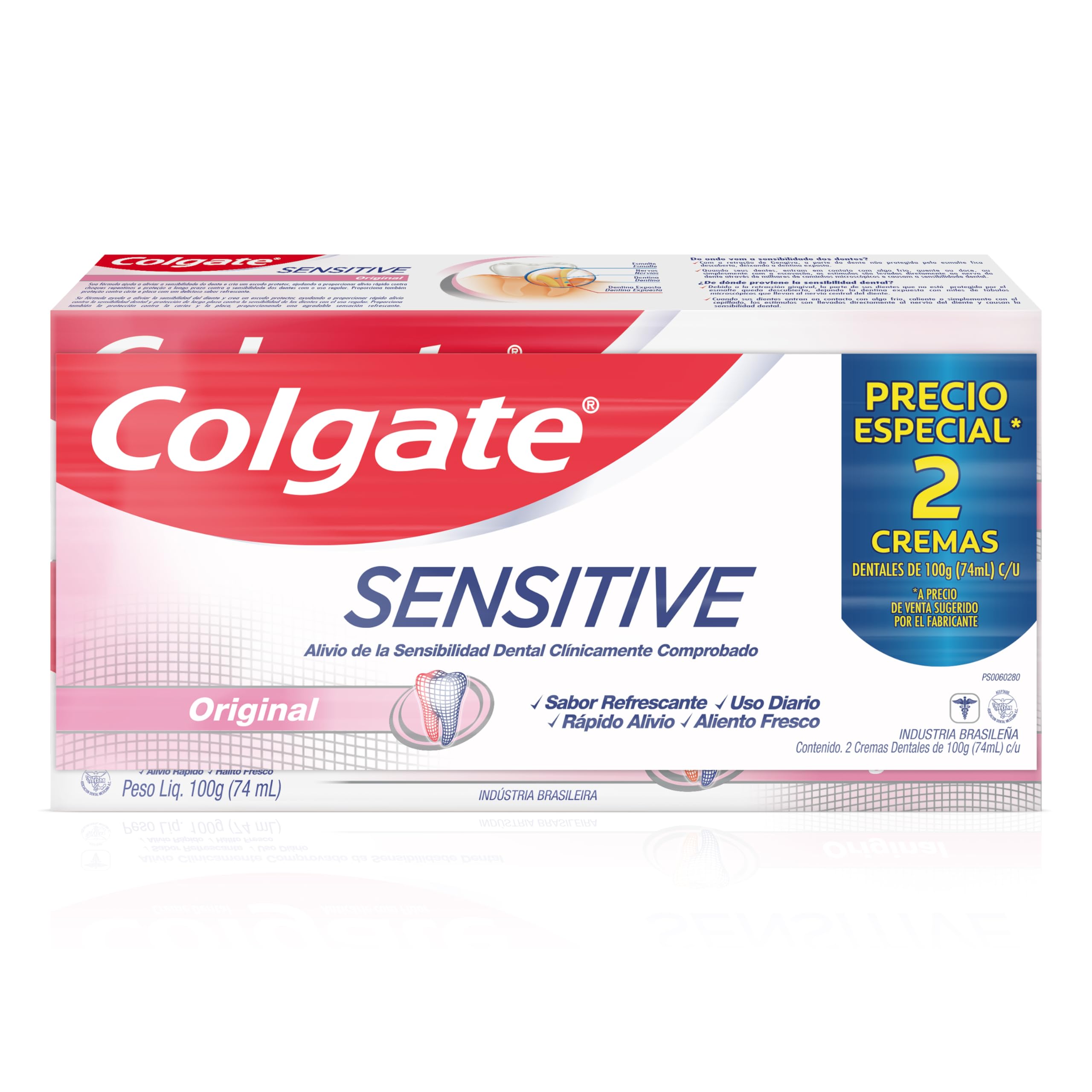 Colgate Pasta Dental para Dientes Sensibles Sensitive Pro Alivio ...