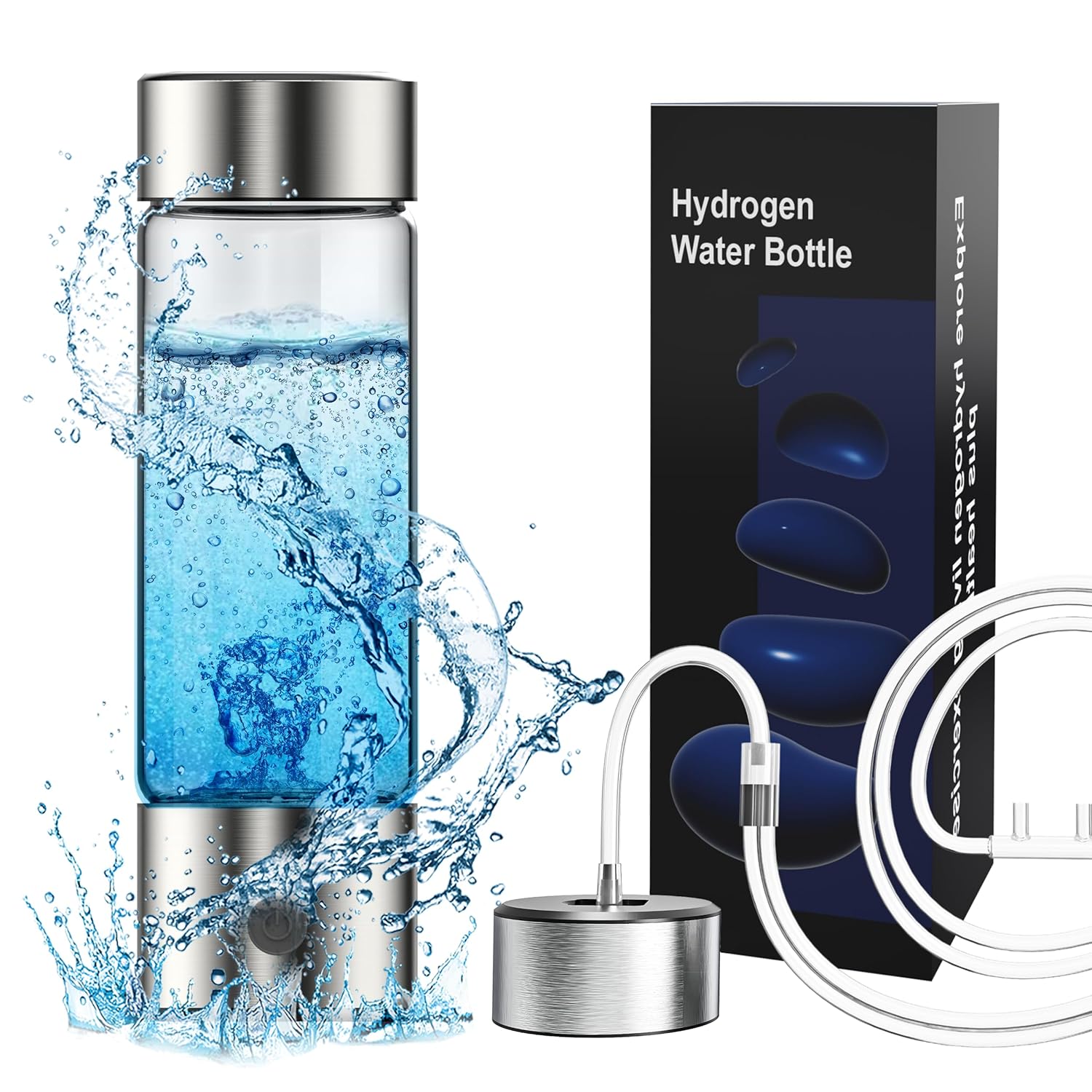 Amazon.com: Hydrogen Water Bottle Generator 2025 New,with New SPE/PEM ...