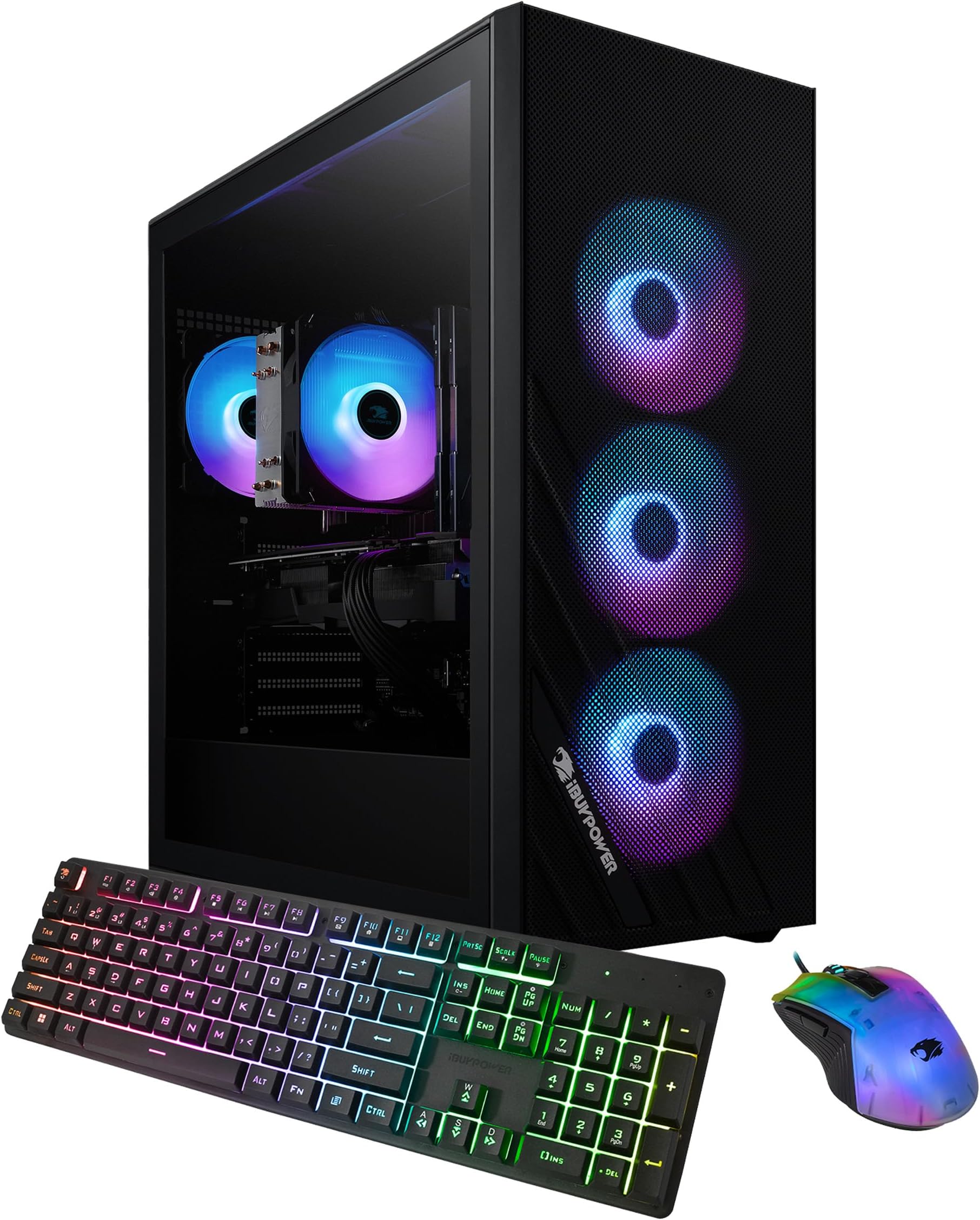 Amazon.com: iBUYPOWER Scale Gaming Desktop - AMD Ryzen 5 4500, AMD ...