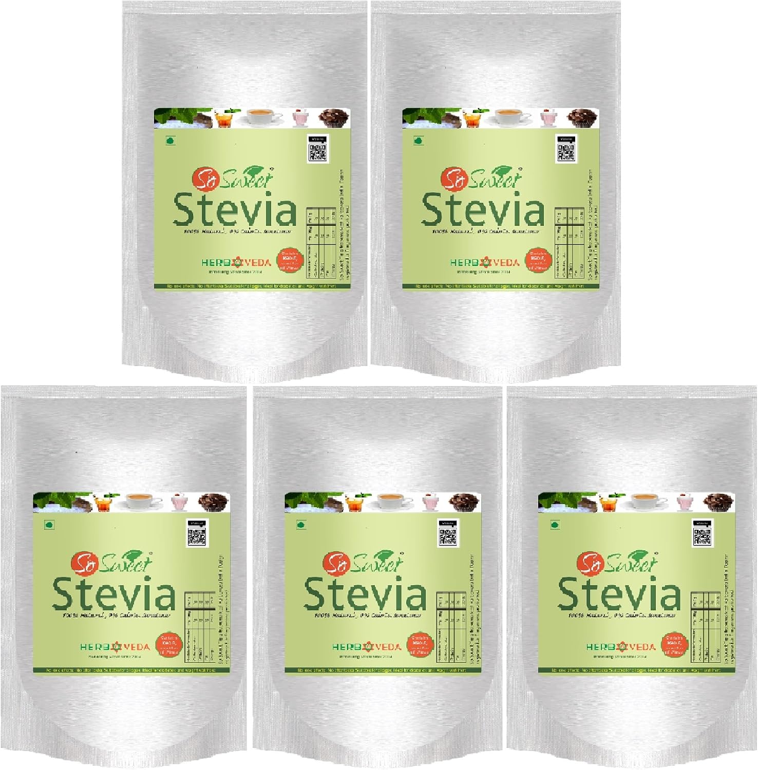 So Sweet Stevia Powder Sugar Free Natural Zero Calorie Sweetener ...