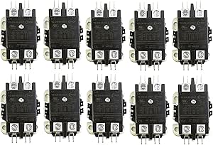 Amazon.com: (10) Yuco YC-CN-45-402-7 Definite Purpose Contactor 2P 40A 277V Coil replaces ...