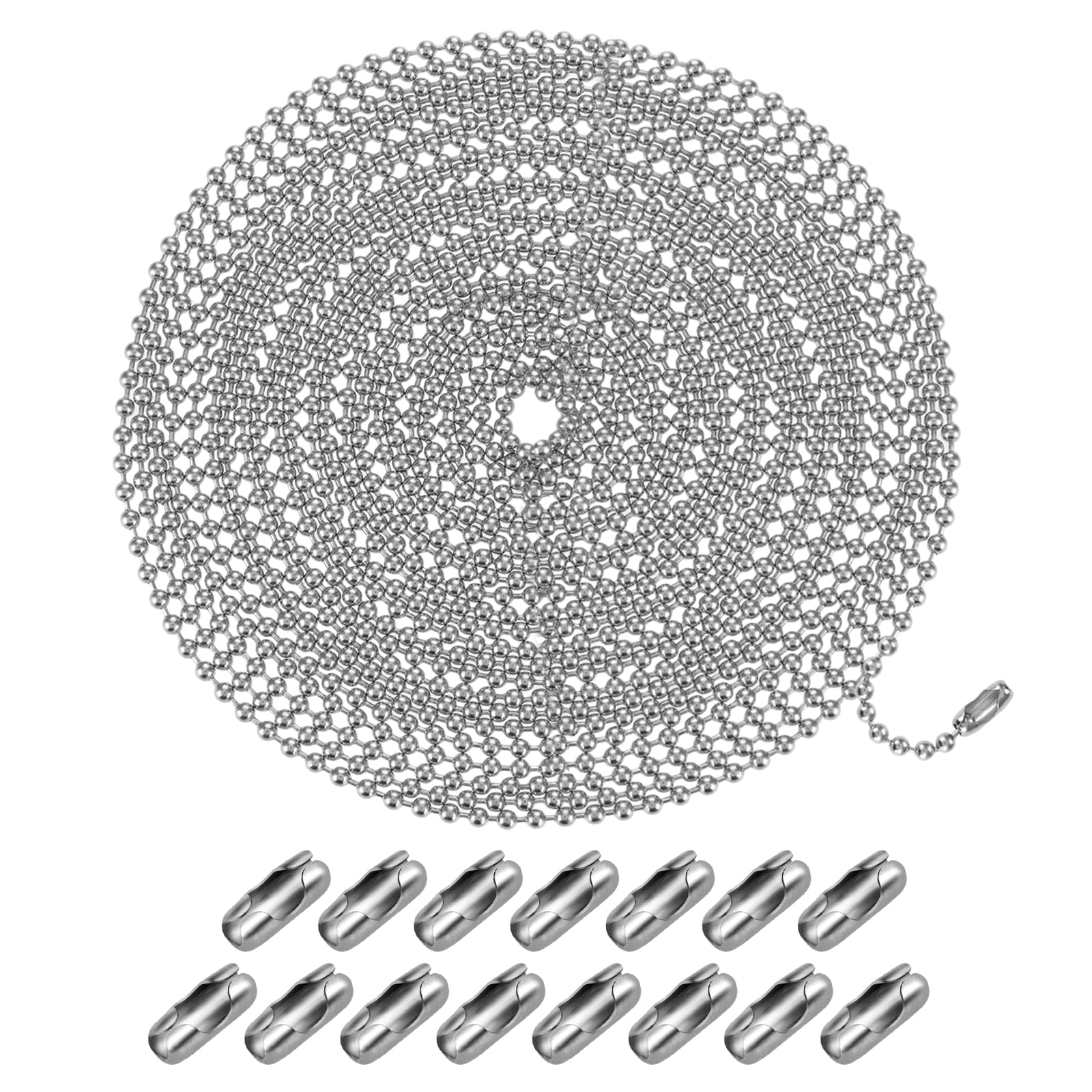 Amazon.com: Lusofie 3MM Pull Chain String Extension with 15Pcs Pull ...