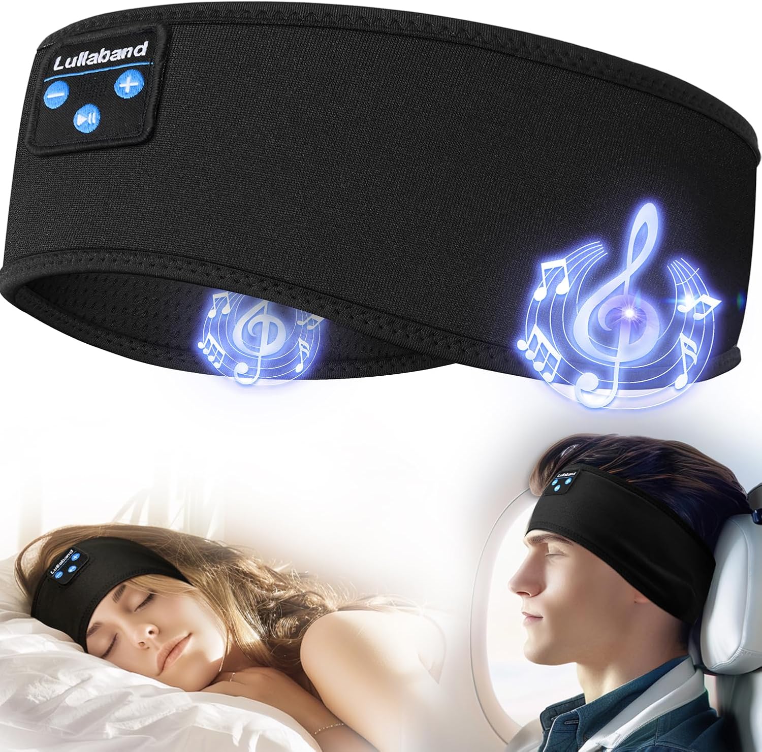 Amazon.com: Lullaband Bluetooth Headband for Sleeping - Sleep ...