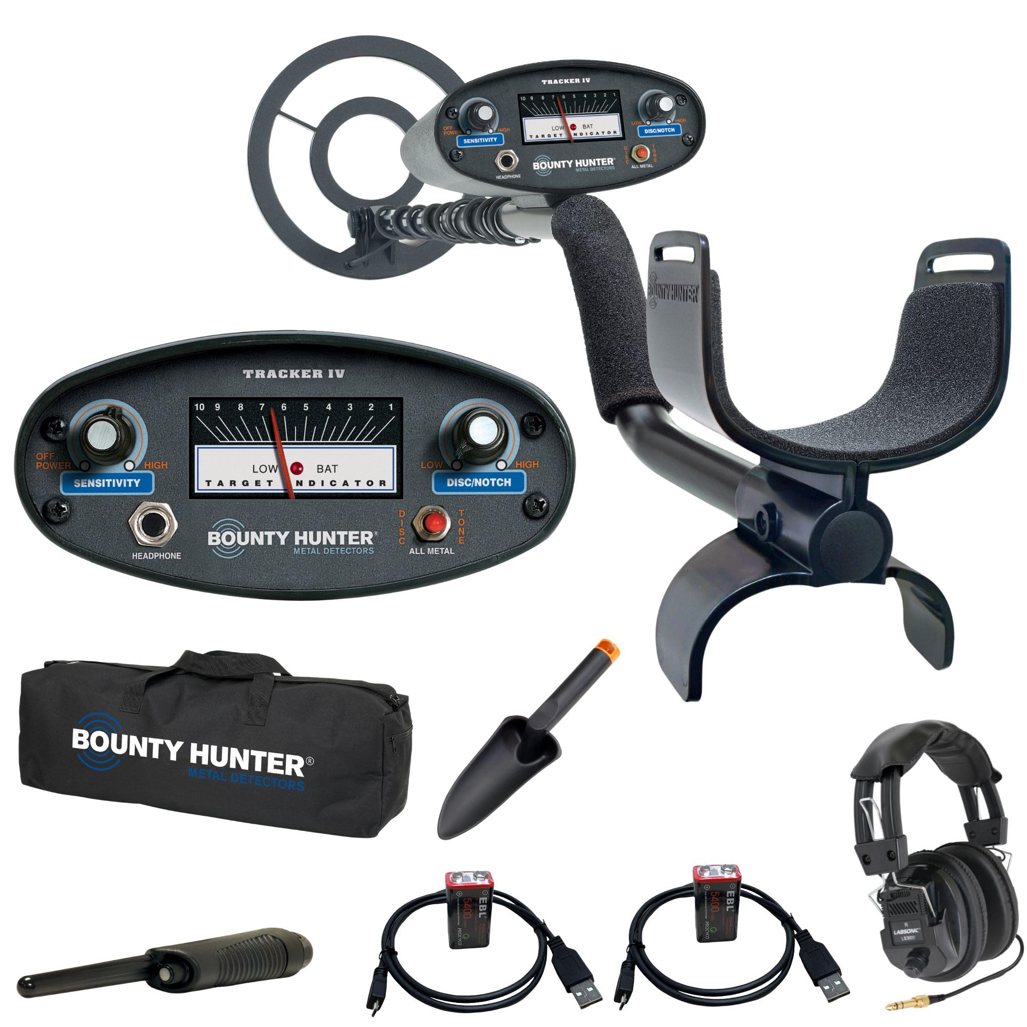 Amazon.com : Tracker IV Metal Detector Bundle for Adults & Kids ...