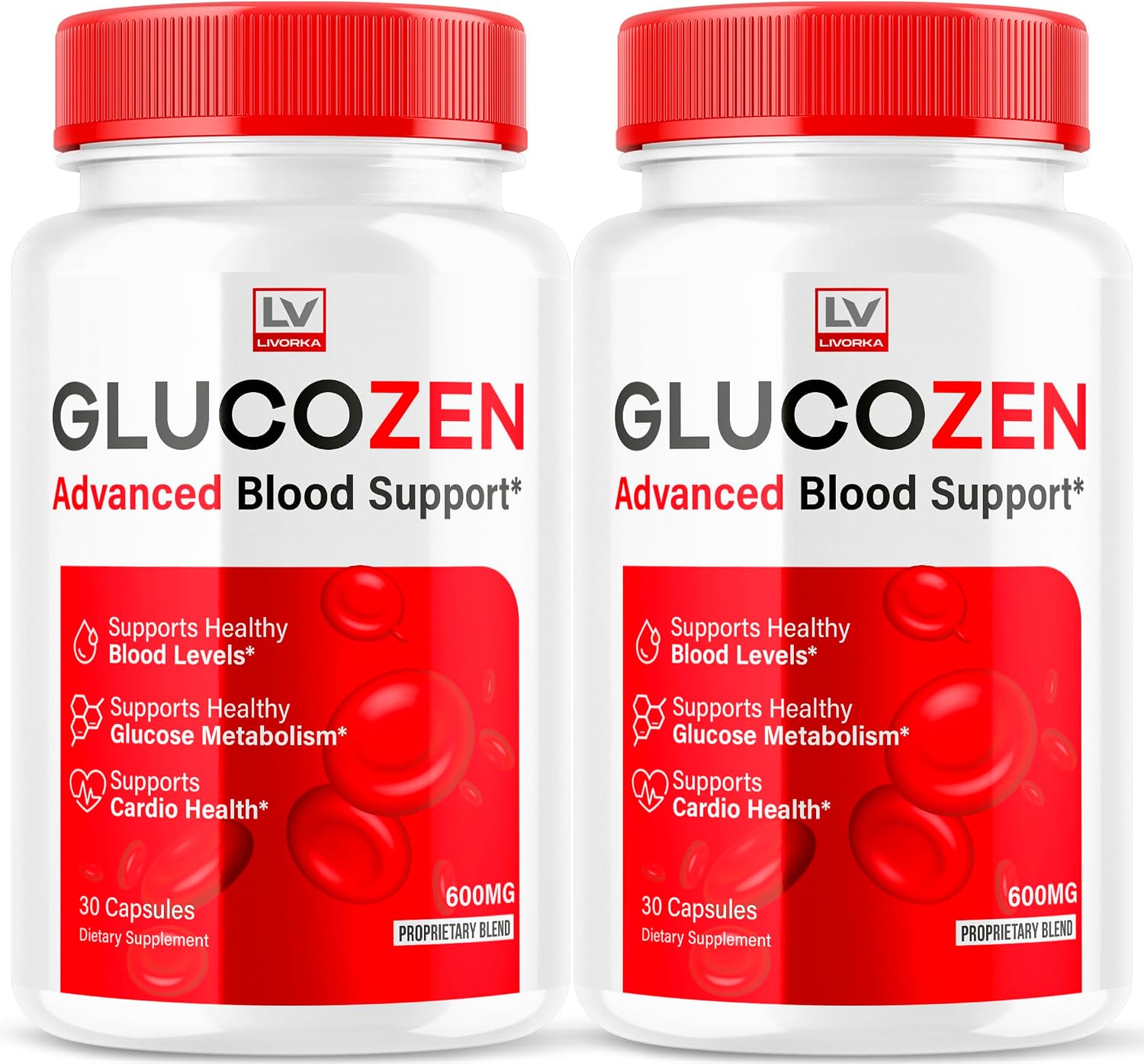 Amazon.com: (2 Pack) GlucoZen, GlucoZen Advanced Capsules, GlucoZen ...