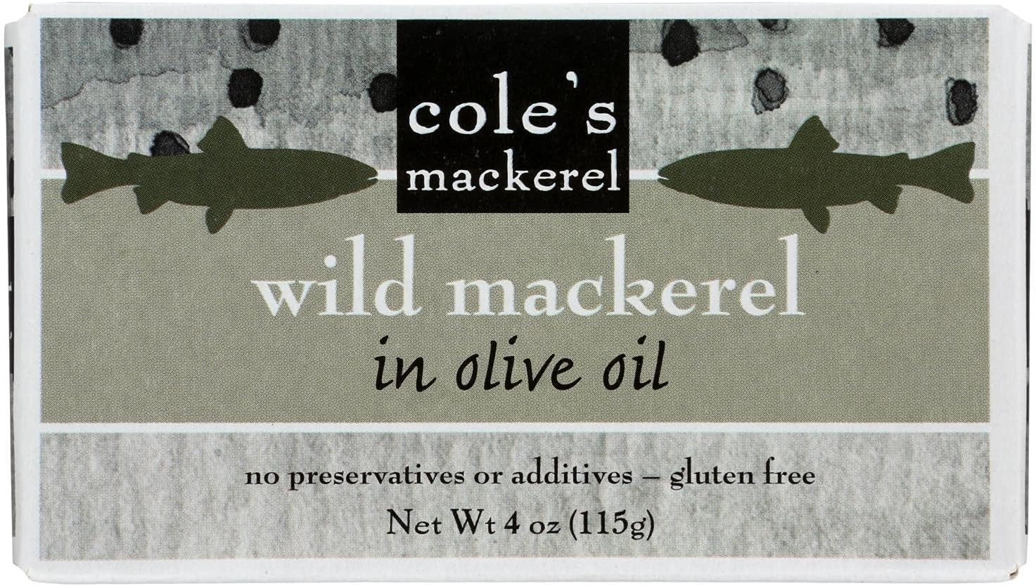 Amazon.com: COLES MACKEREL OLIVE OIL 4.4 oz