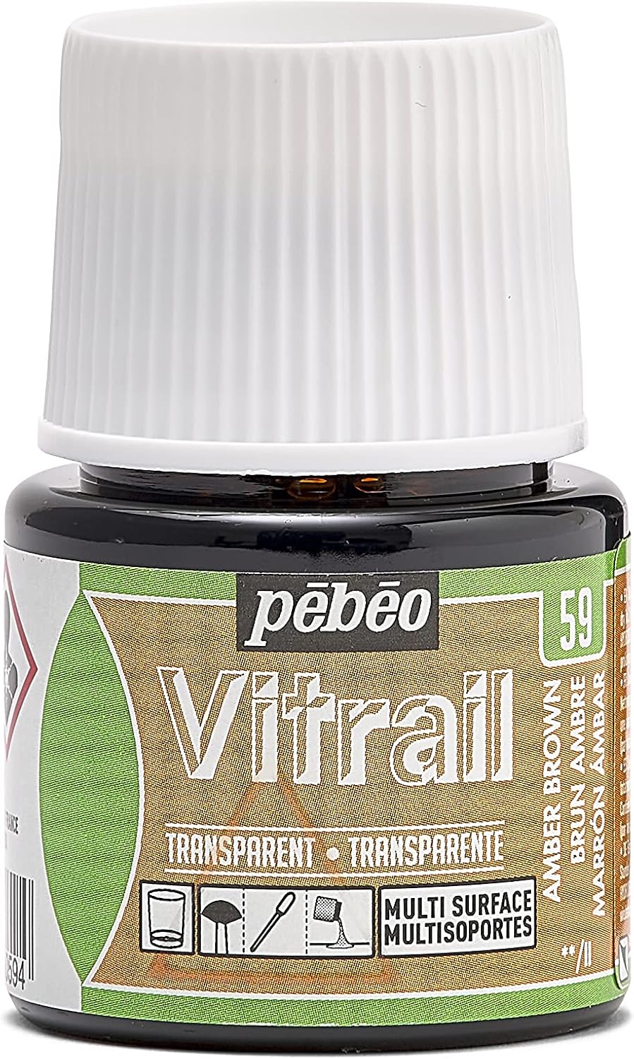 Pebeo Vitrail, Amber, 45ML – BigaMart