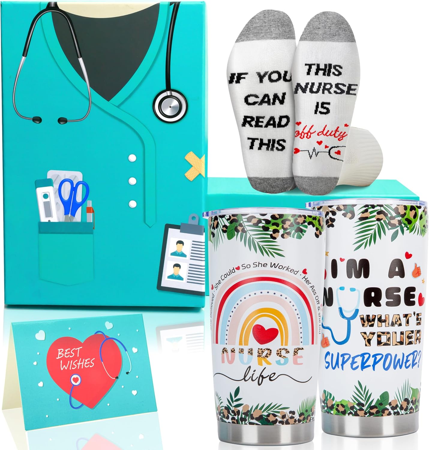 Amazon.com | PUGED Nurse Gift Box for Women School Graduation New Nurse ...