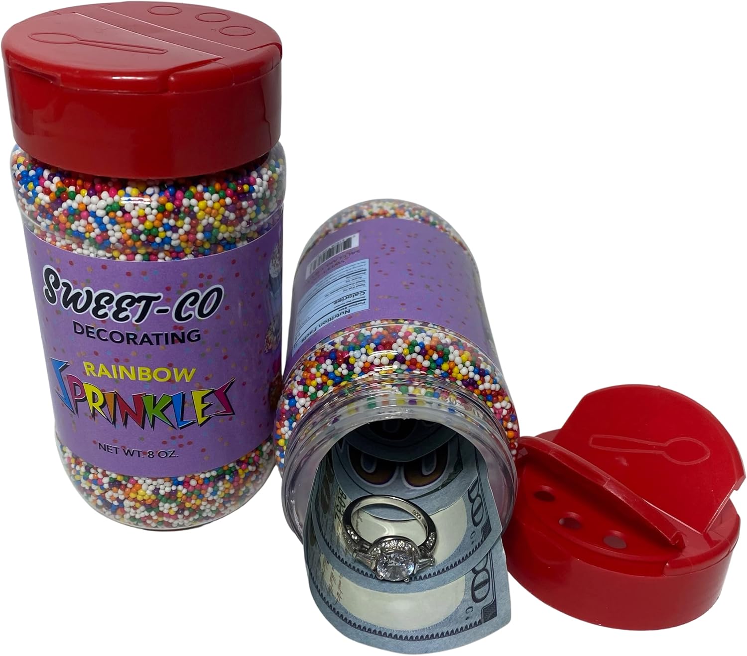 Secret Sprinkles Fake Safe Stash Diversion Safes with Hidden Storage to ...