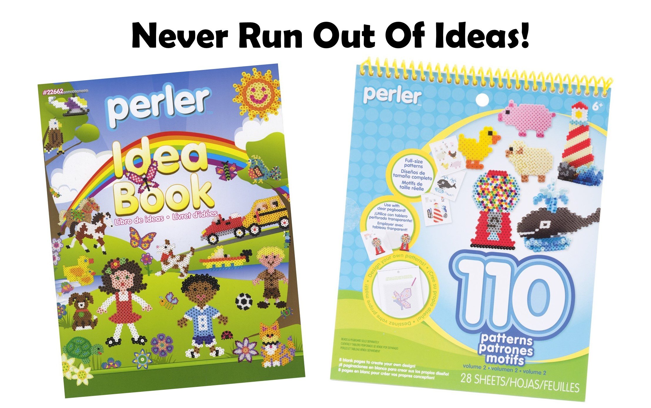Buy Perler Beads Perler Pattern Pad, Volume 2 and Perler Idea Book ...