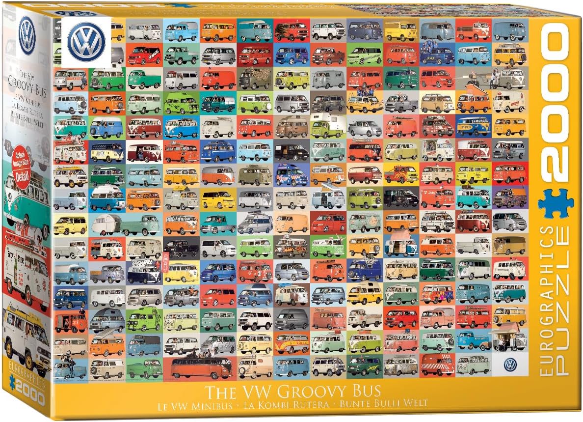 Amazon.com: VW Groovy Bus : Eurographics: Toys & Games