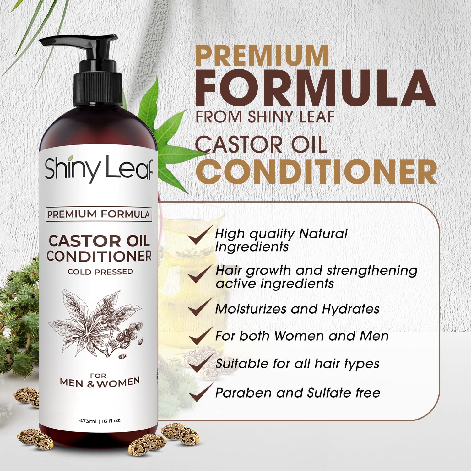 Buy Castor Oil Conditioner – with Jamaican Black Castor Oil Premium ...