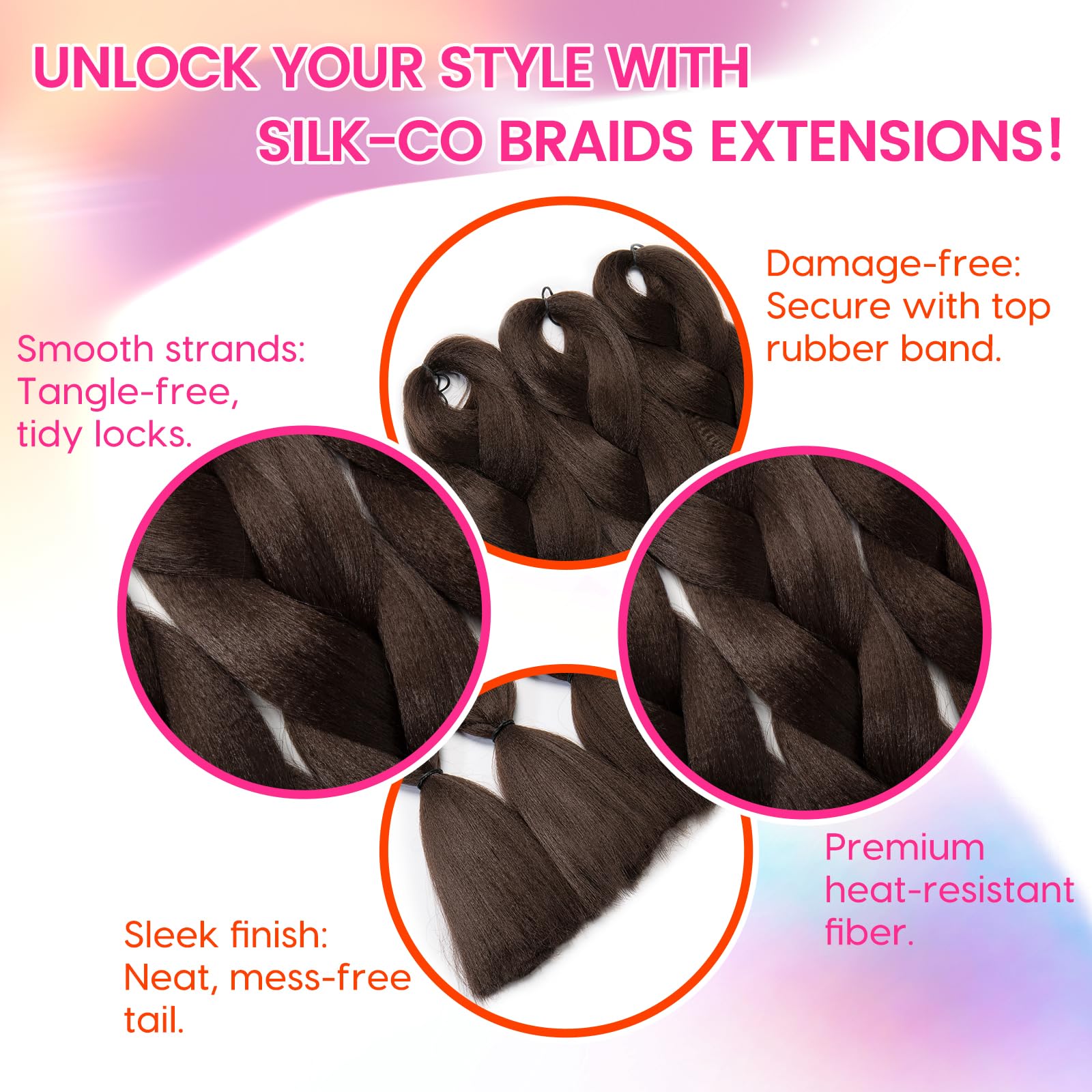 Xpression Braiding Hair Silk Ultra Braid Meches No. 144 Express
