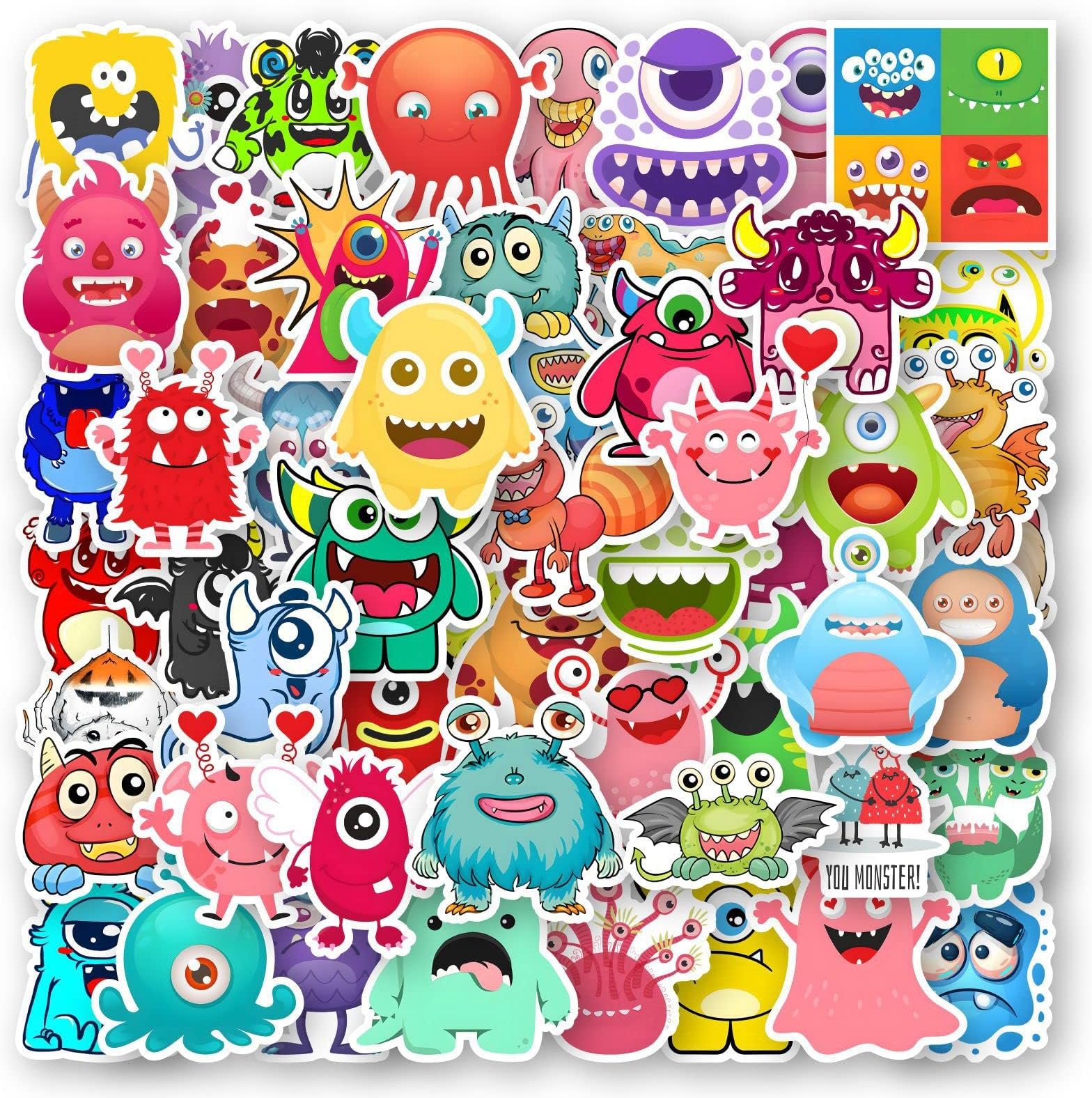 Amazon.com: 50 Pcs Fighter Stickers Waterproof Cool Jet Plane Stickers ...