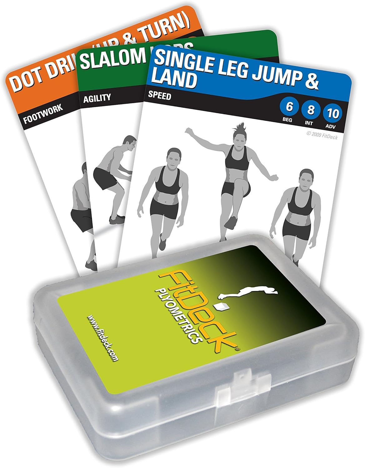 Amazon.com : FITDECK Exercise Playing Cards for Guided Home Workouts ...