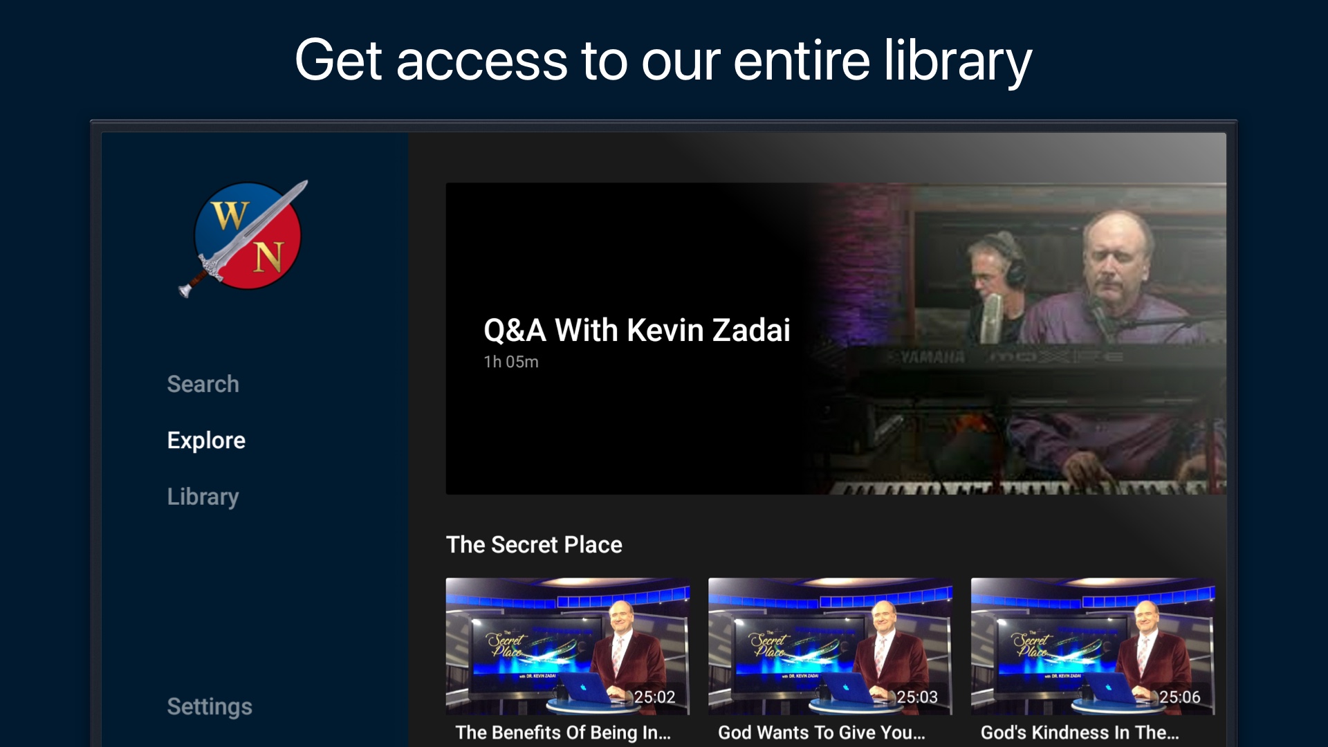 Warrior Notes TV - App on Amazon Appstore