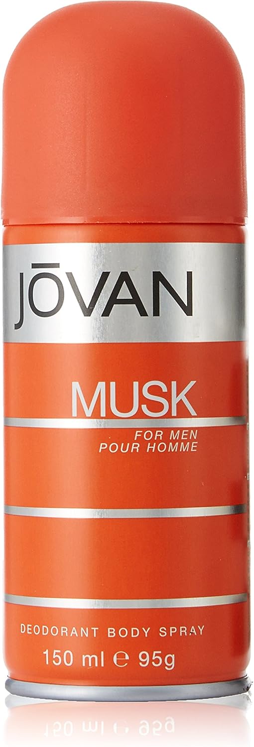 Amazon.com : Jovan Musk by Jovan for Men - 5 oz Deodorant Body Spray ...