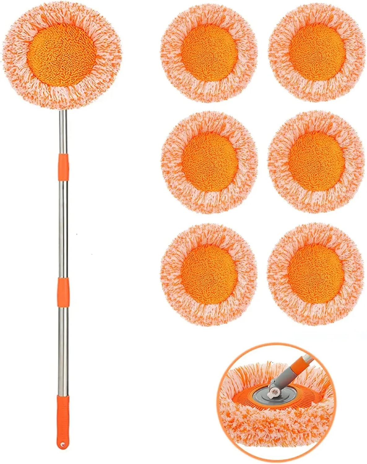 Amazon.com: SNNAQSFR 360° Rotatable Adjustable Cleaning Mop - 2022 New ...