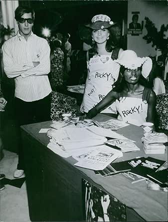 Amazon.com: Vintage photo of Mark Rockefeller wearing a shades with two ...