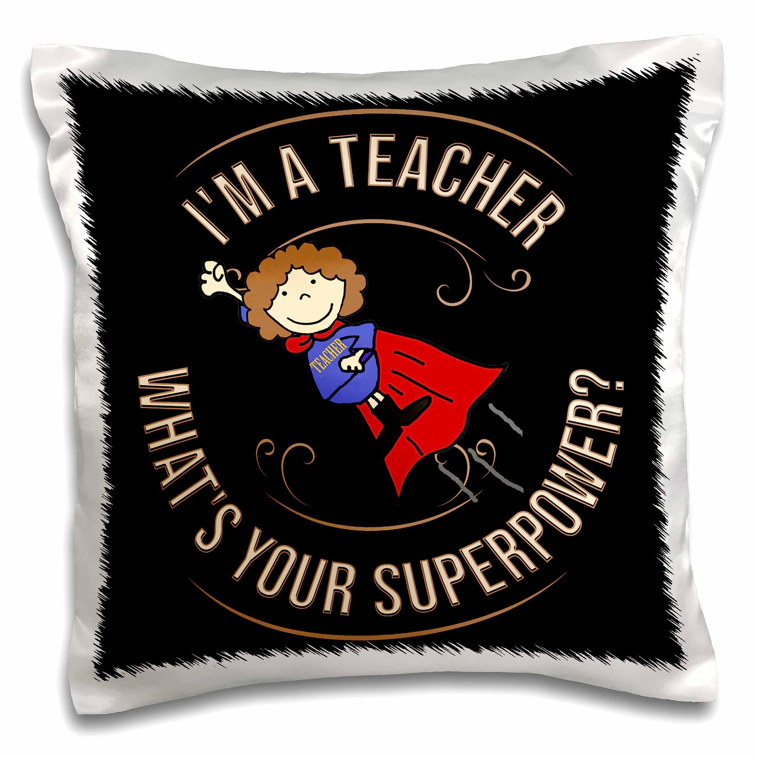 Superhero Teacher Flying