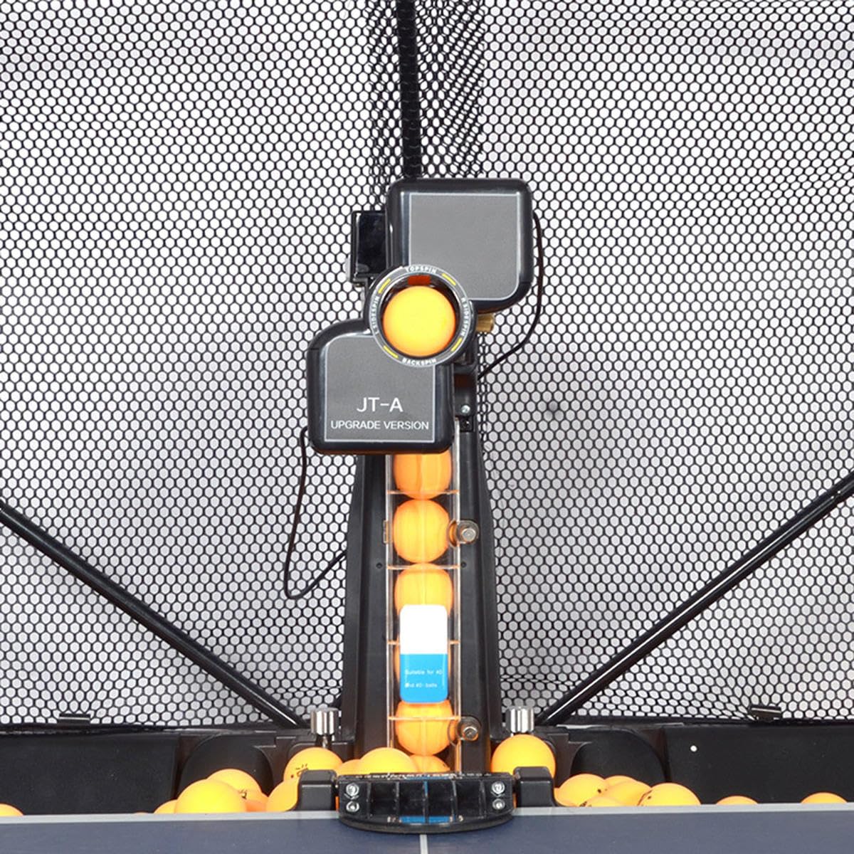 Amazon.com : WAYMARK Ping Pong Machine with Net Table Tennis Robot JT-A ...