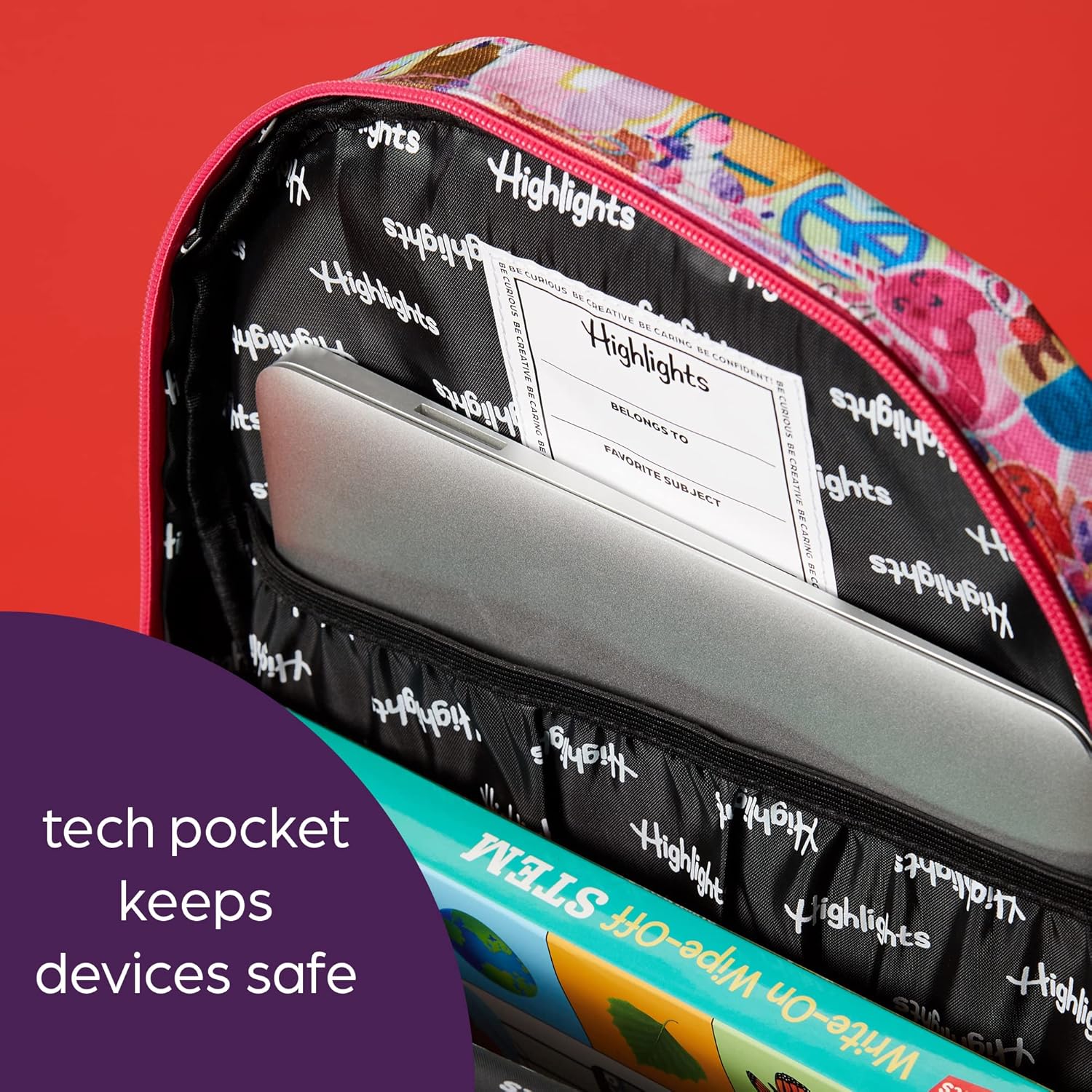 Buy Highlights Backpack for Kids, 17-Inch Weather-Resistant Backpacks ...