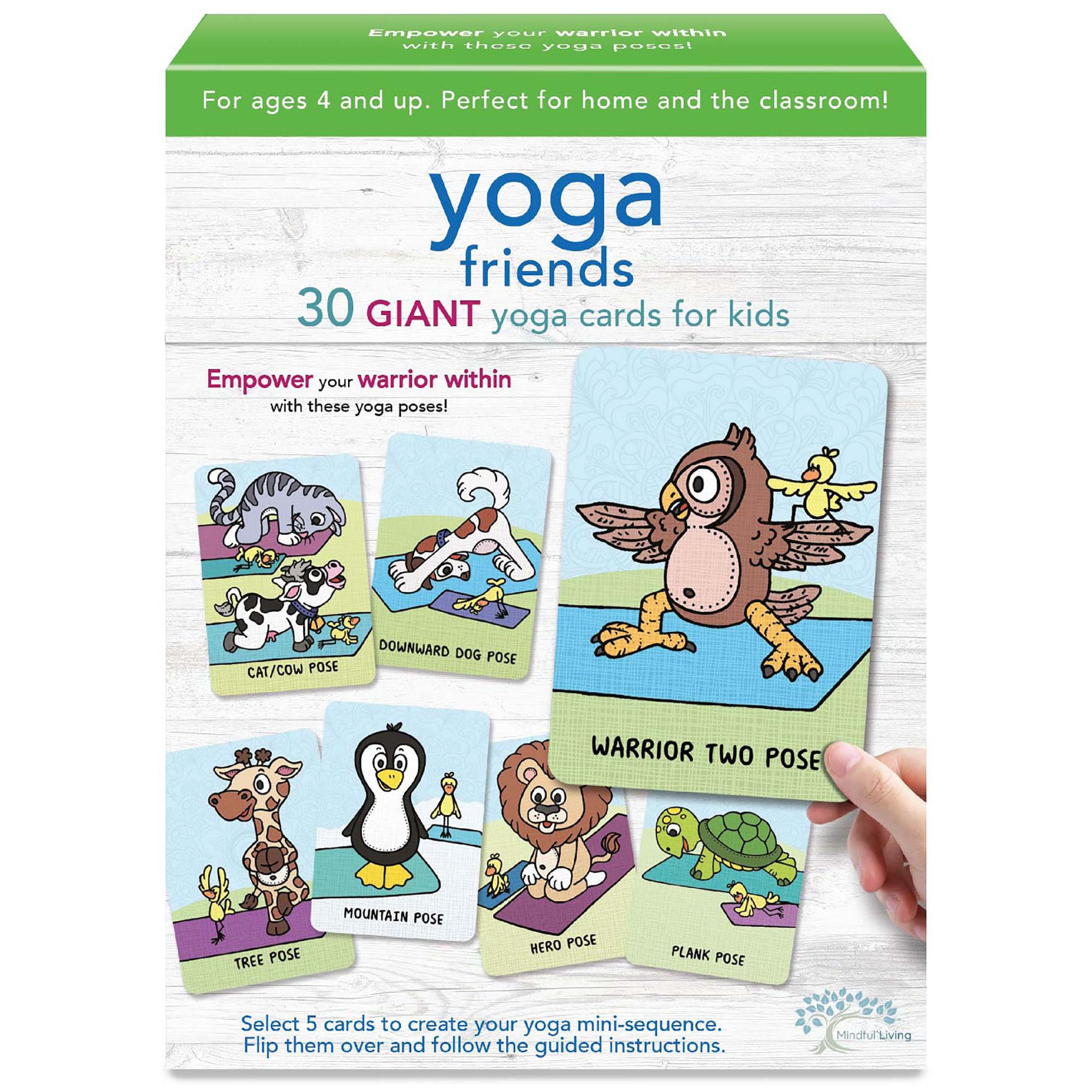 Amazon.com: Ambassador Games: Mindful Living - Yoga Friends Cards ...
