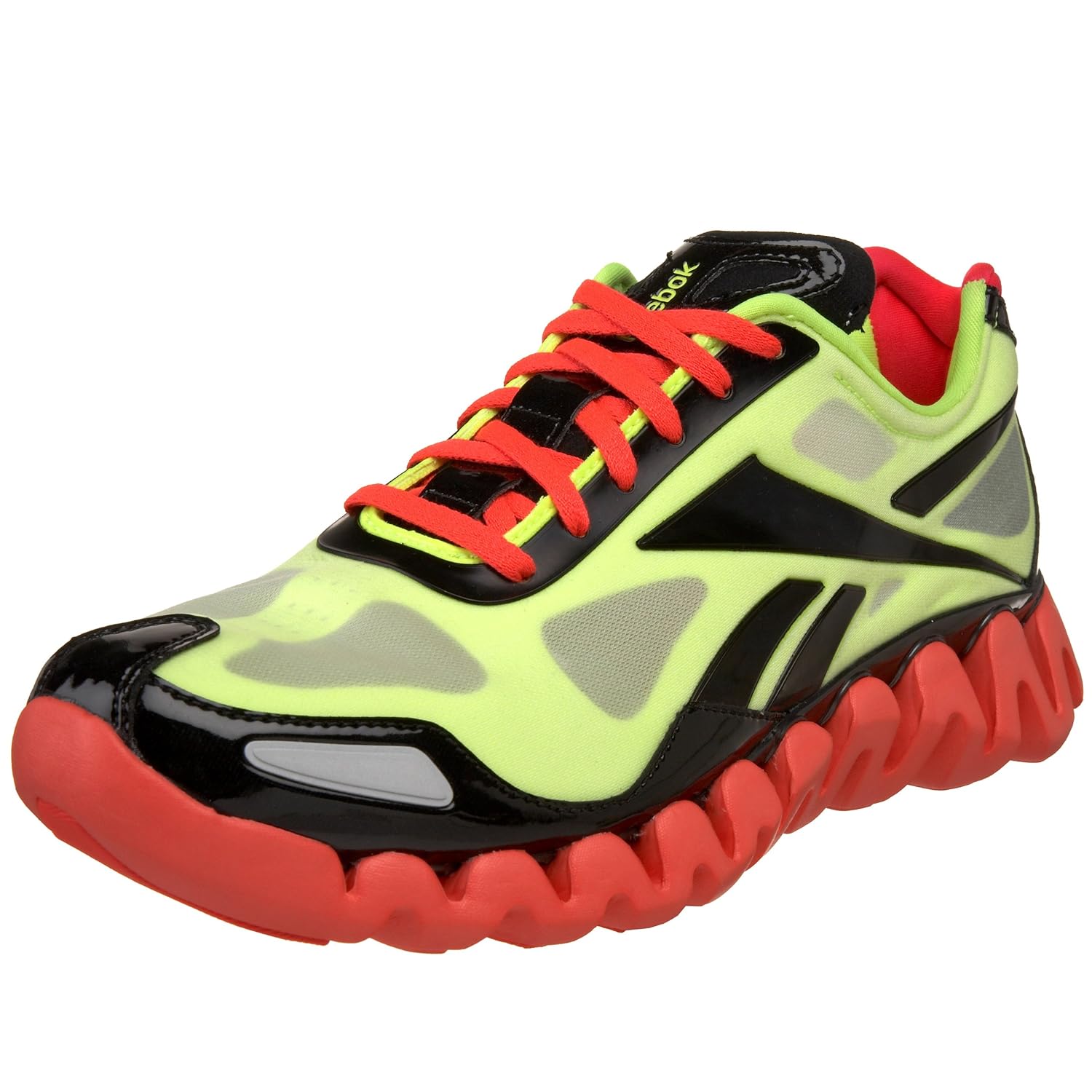 Buy Reebok Men's Zig Pulse Running Shoe,Neon Yellow/Black/Neon Cherry ...
