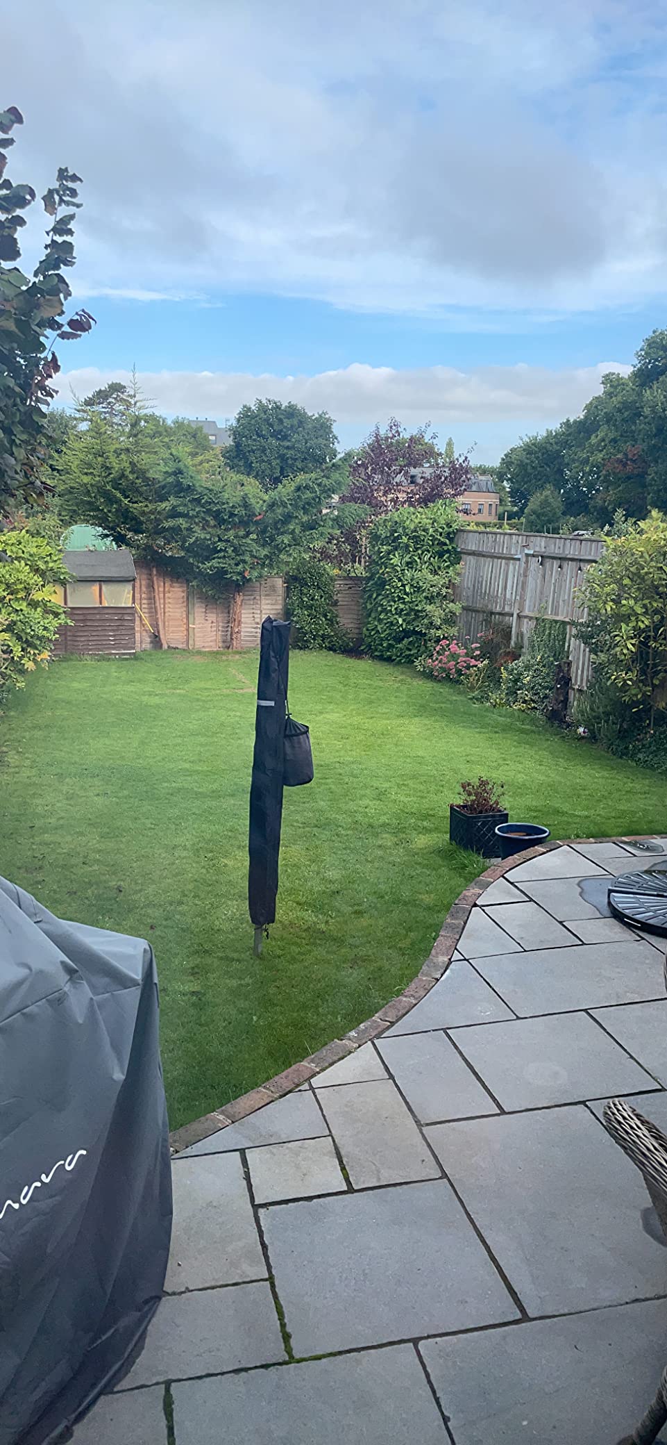 hzzycer Rotary Washing Line Cover - 160 x 25 cm Protective Cover for ...