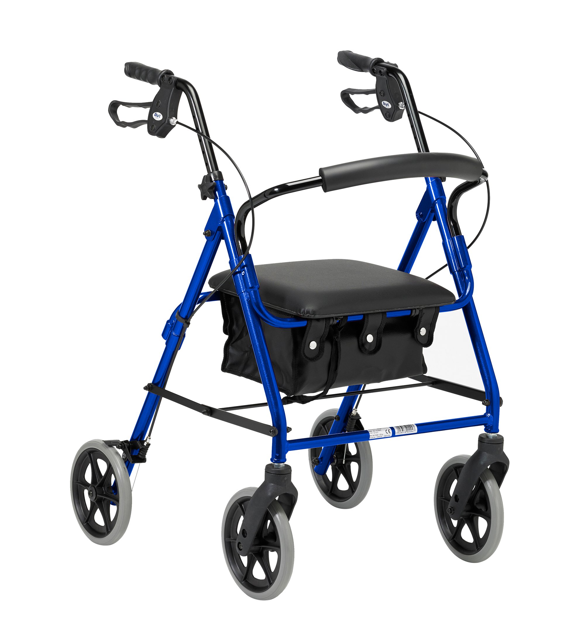 Buy Days Lightweight Folding Four Wheel Rollator Mobility Walker With Padded Seat Lockable buy-days-lightweight-folding-four-wheel-rollator-mobility-walker-with-padded-seat-lockable