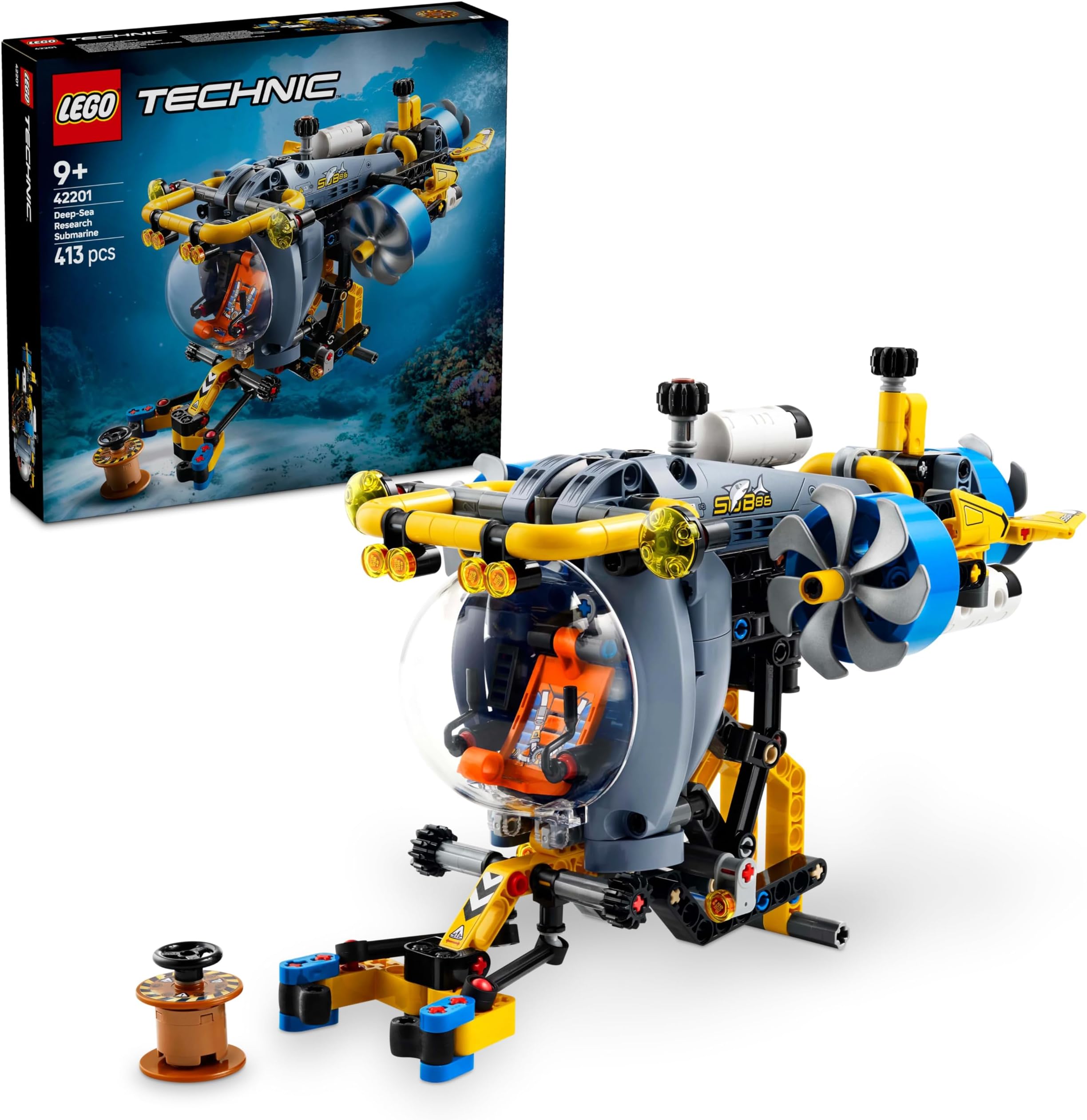 LEGO Technic Deep-Sea Research Submarine Toy for 9+ Year Old Boys ...