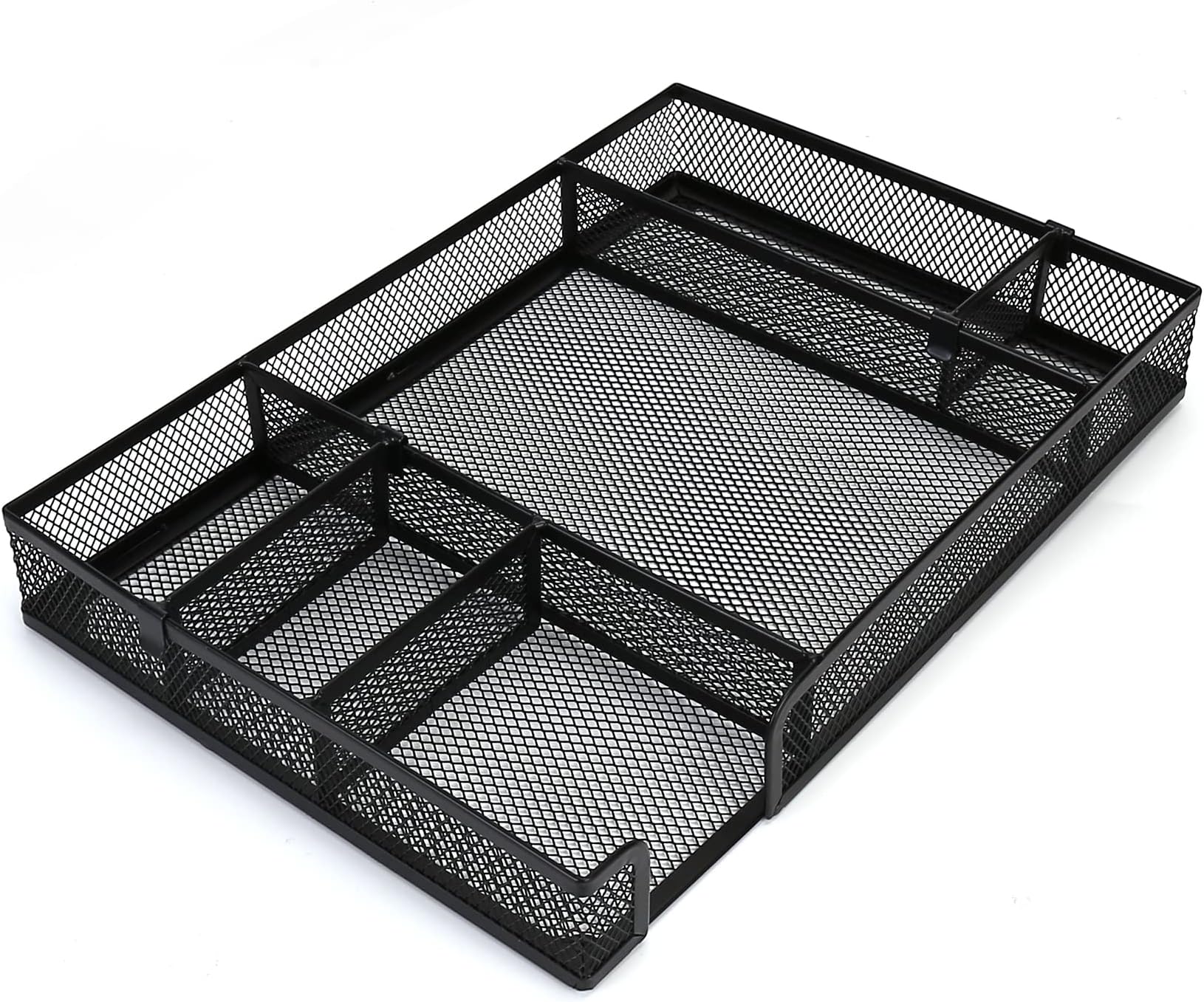 Amazon.com: shyliey Desk Drawer Organizer Tray with 6 Adjustable ...