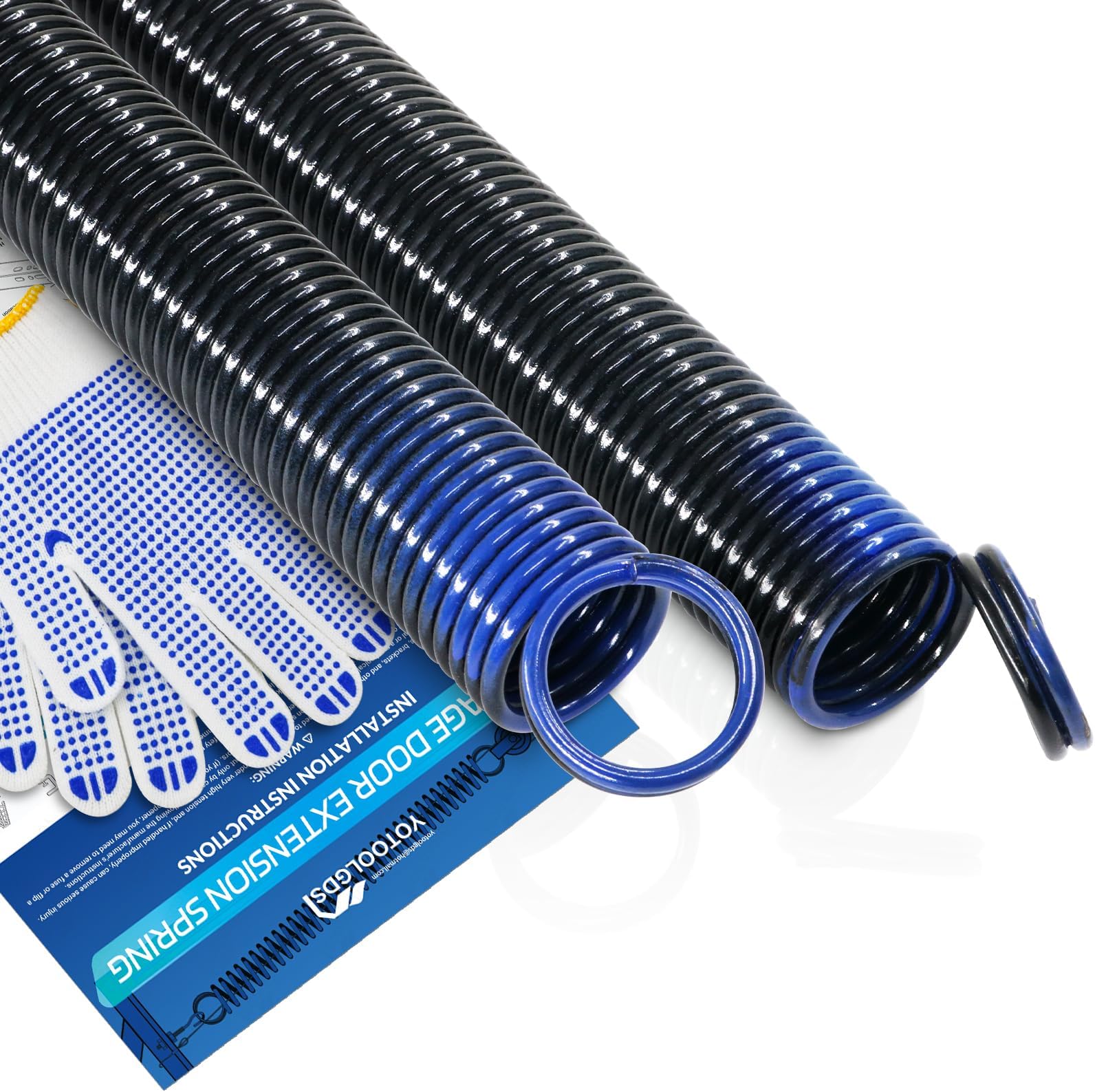 Amazon.com: YoTooLGDS Pair of 180 lbs Heavy Duty Garage Door Extension ...