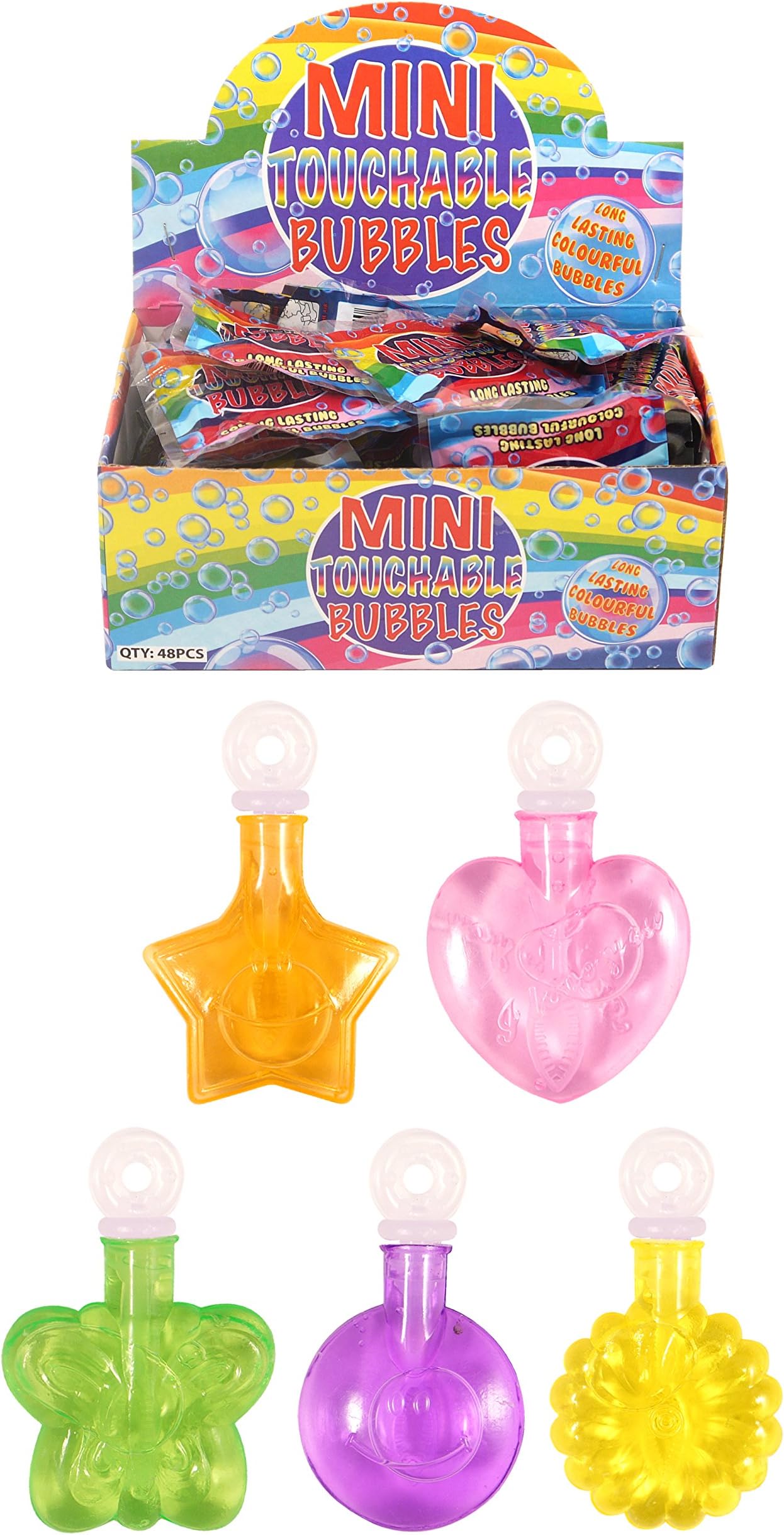 Henbrandt 12 MINI TOUCHABLE BUBBLE PACKS : Amazon.co.uk: Toys & Games