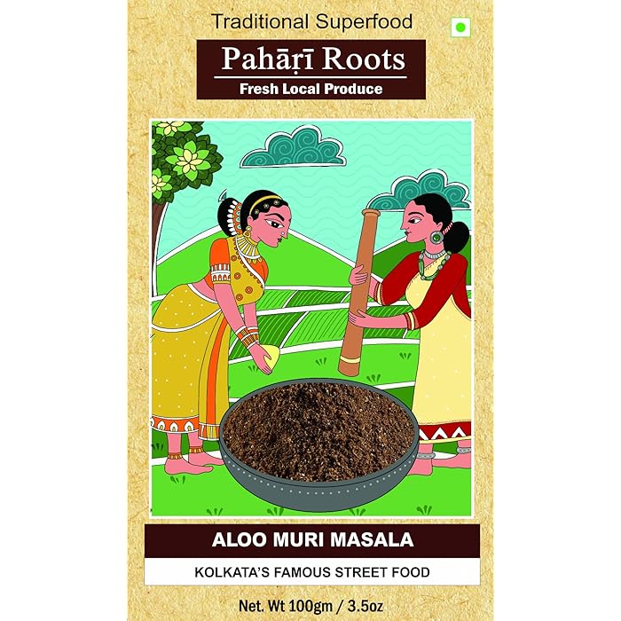Buy Pahari Roots Alu muri Masala | Kolkata Jhal muri masala | 200gms ...